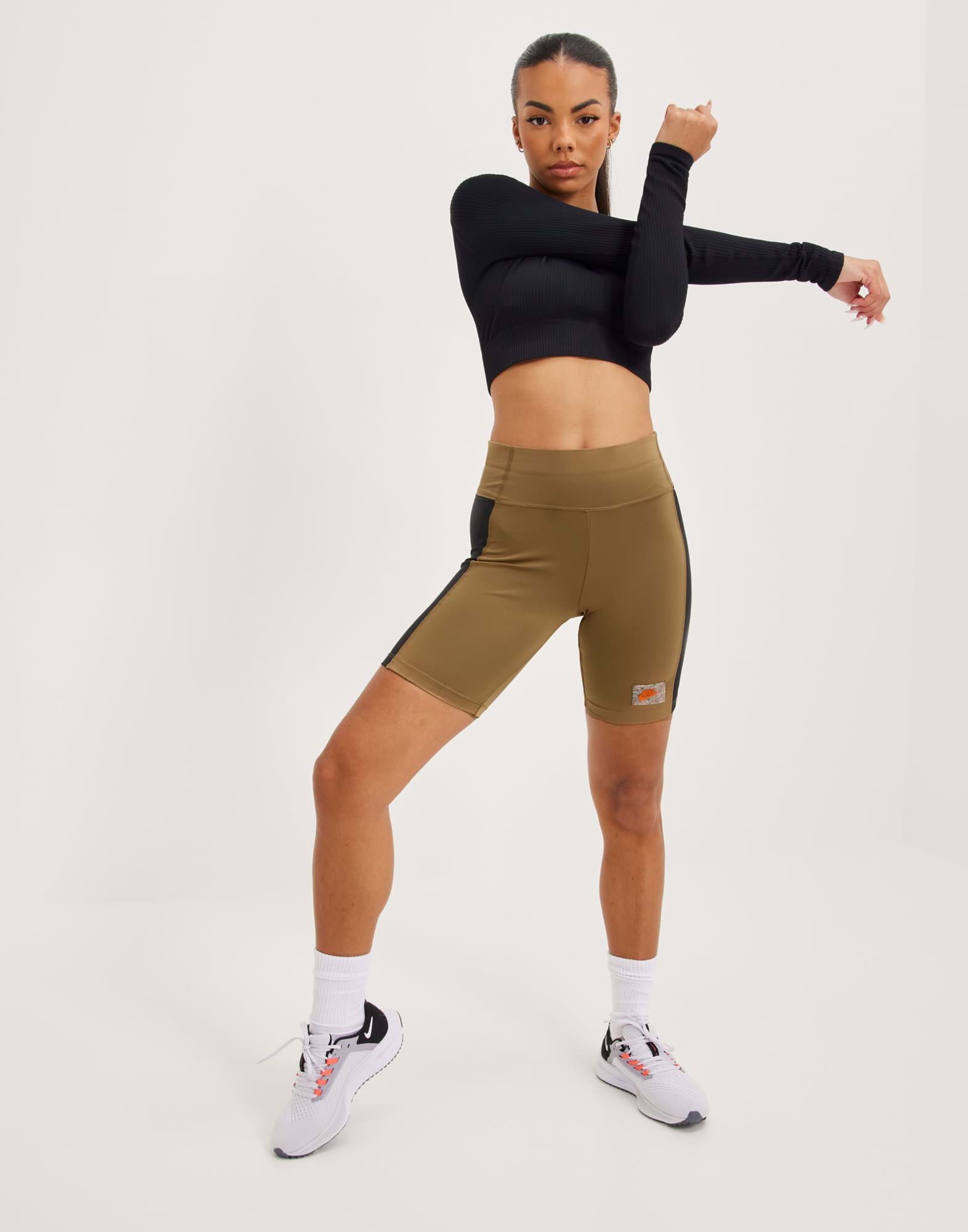 Buy Nike W NSW SHORT TIGHT SU - Brown | Nelly.com