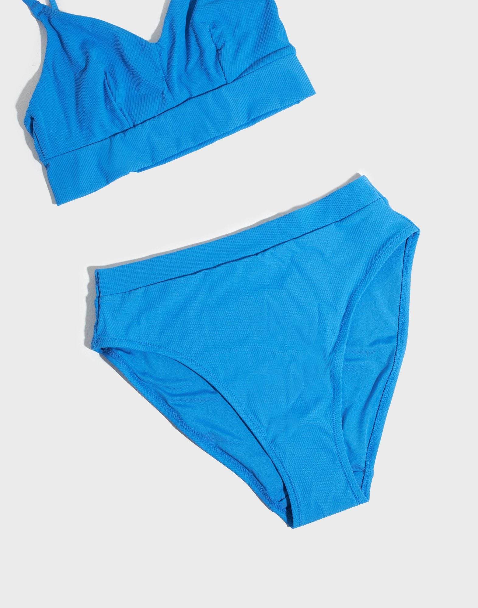 Osta Lindex Swim Brief Hanna Bikini HW - Blue | Nelly.com