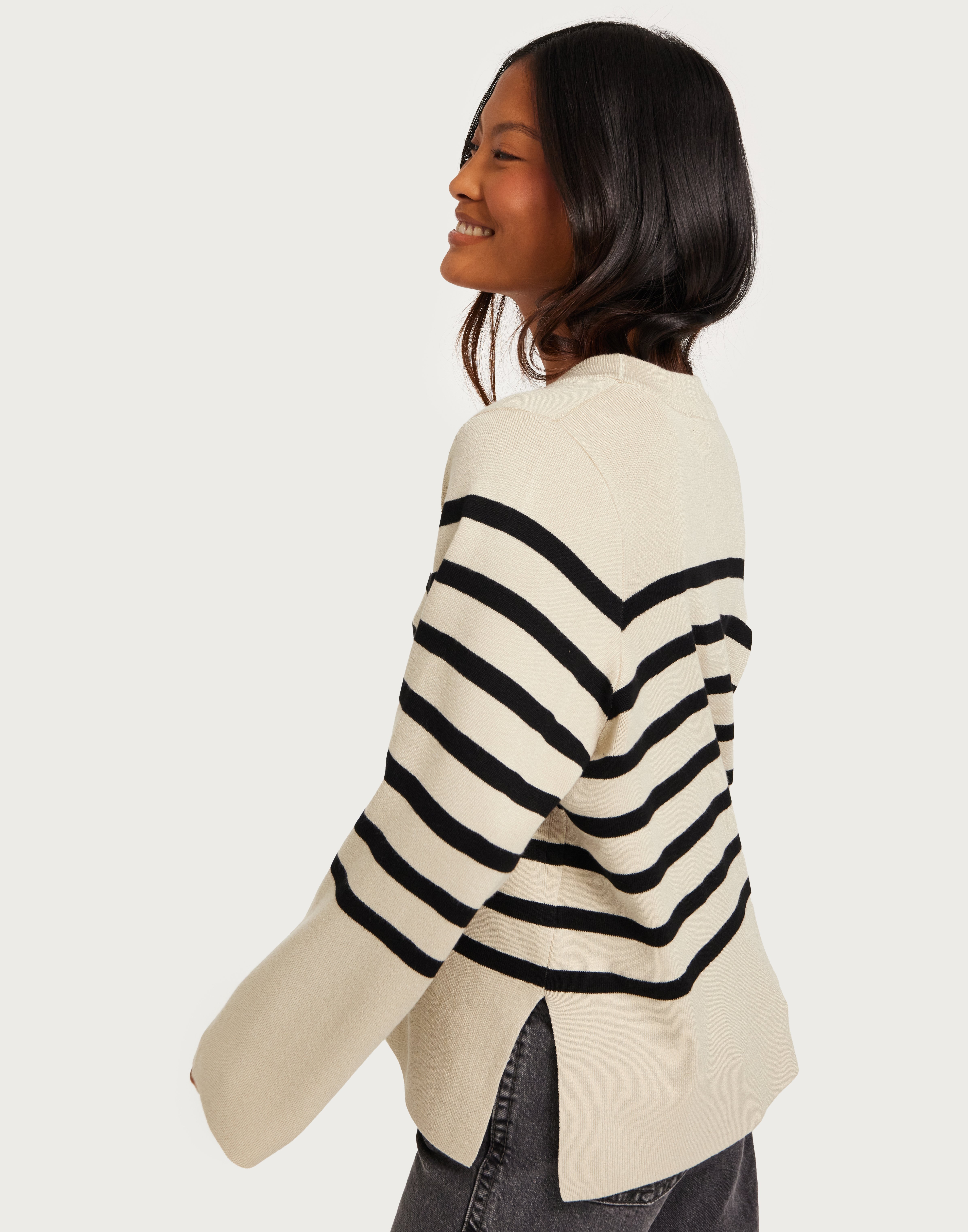 Köp OBJECT OBJESTER L/S CARDIGAN NOOS - Sandshell Black | Nelly.com