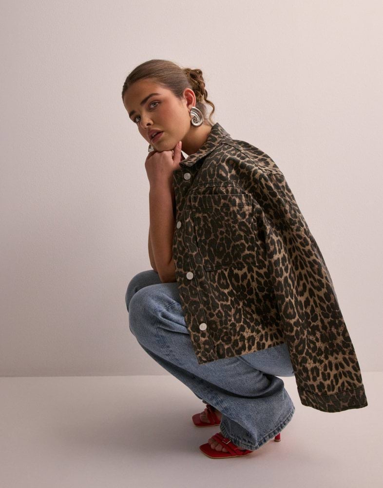 Köp Neo Noir Emilia Leopard Jacket - Leopard | Nelly.com