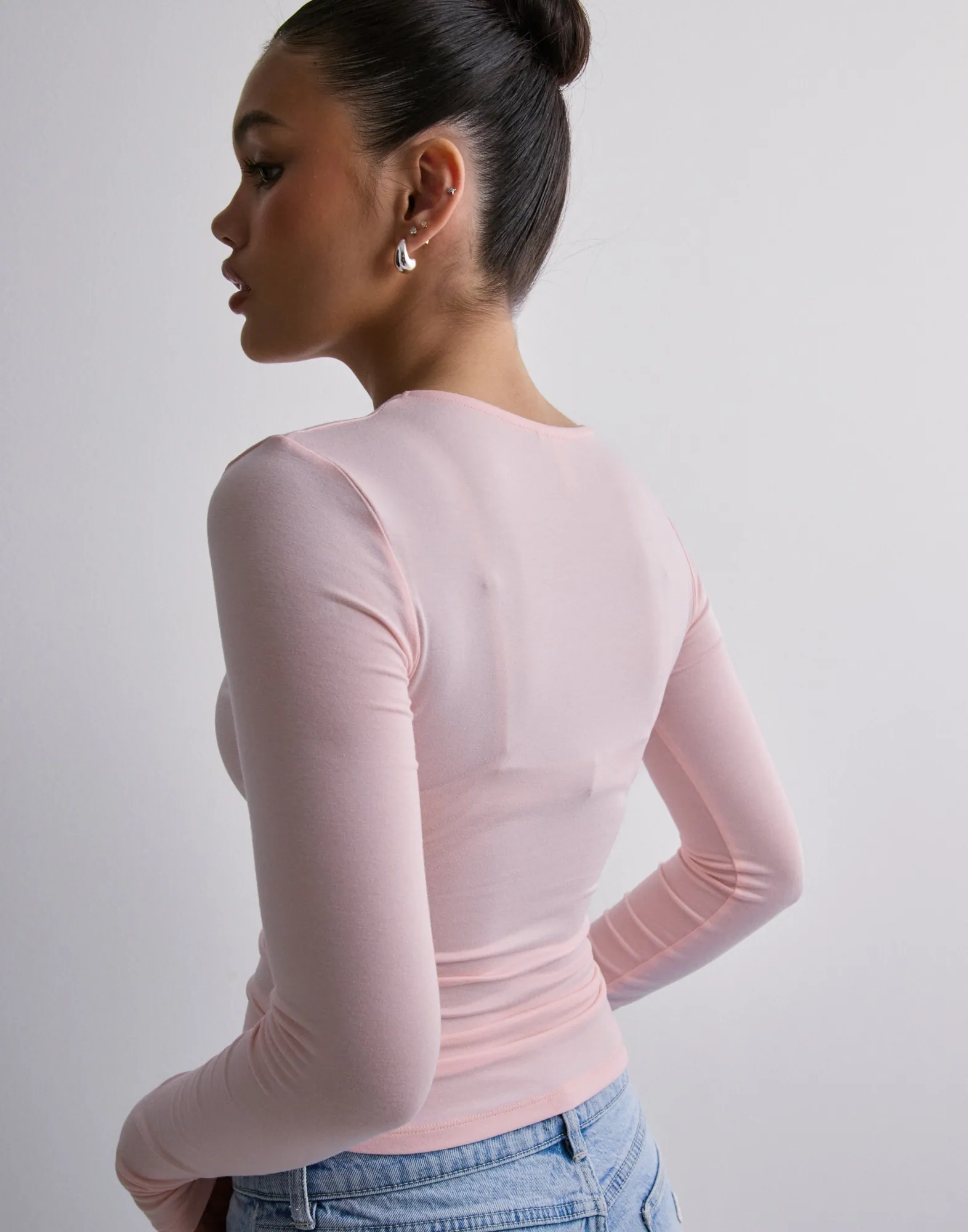 Køb Nelly My Perfect Top - Light Pink | Nelly.com
