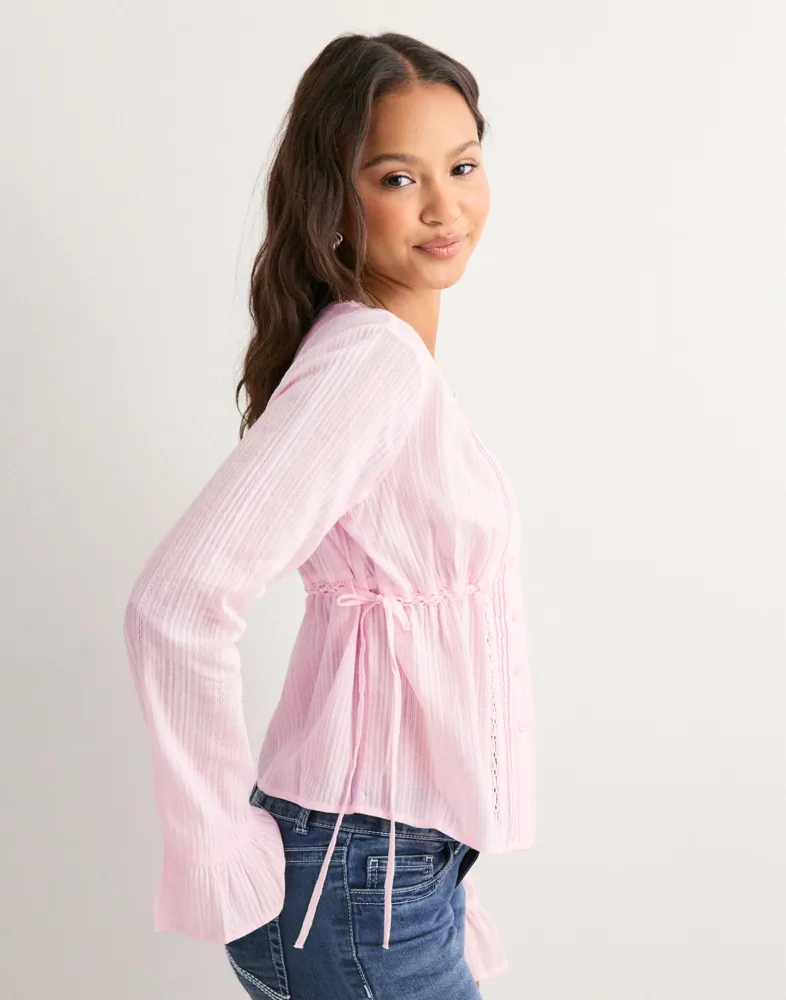 Köp Nelly Favourite Detail Blouse - Light Pink | Nelly.com