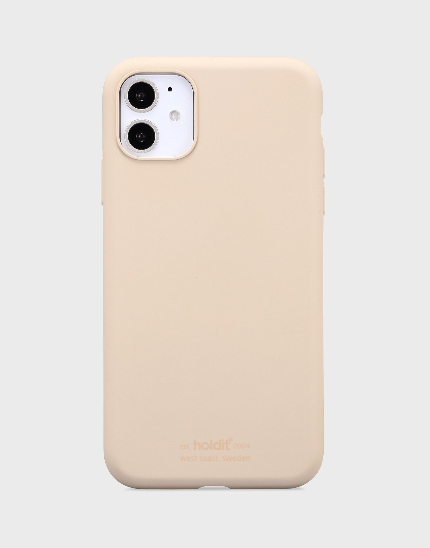 Buy Holdit Silicone Case iPhone 11/XR - Beige | Nelly.com