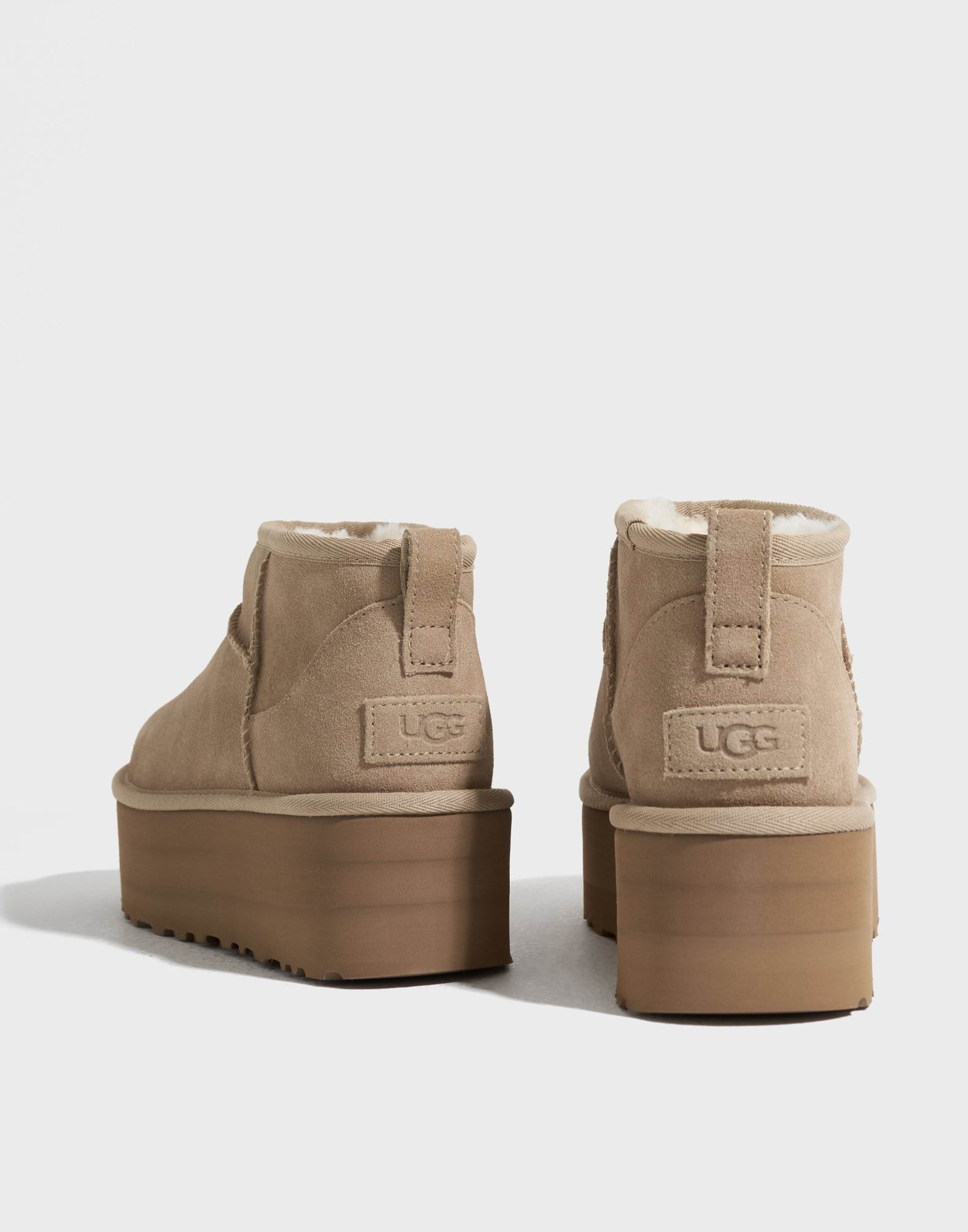 Kjøp UGG W Cl Ultra MiniPlatf - Sand | Nelly.com