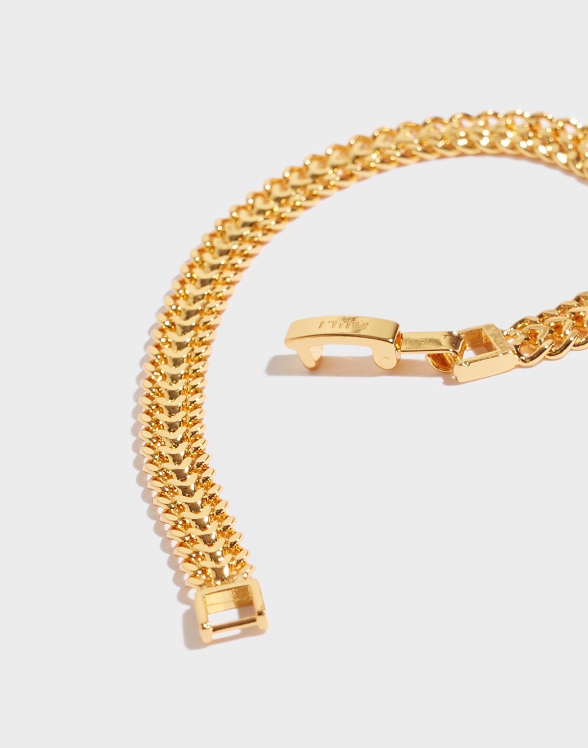 Buy Muli Collection Double Curb Chain Bracelet - Gold | Nelly.com