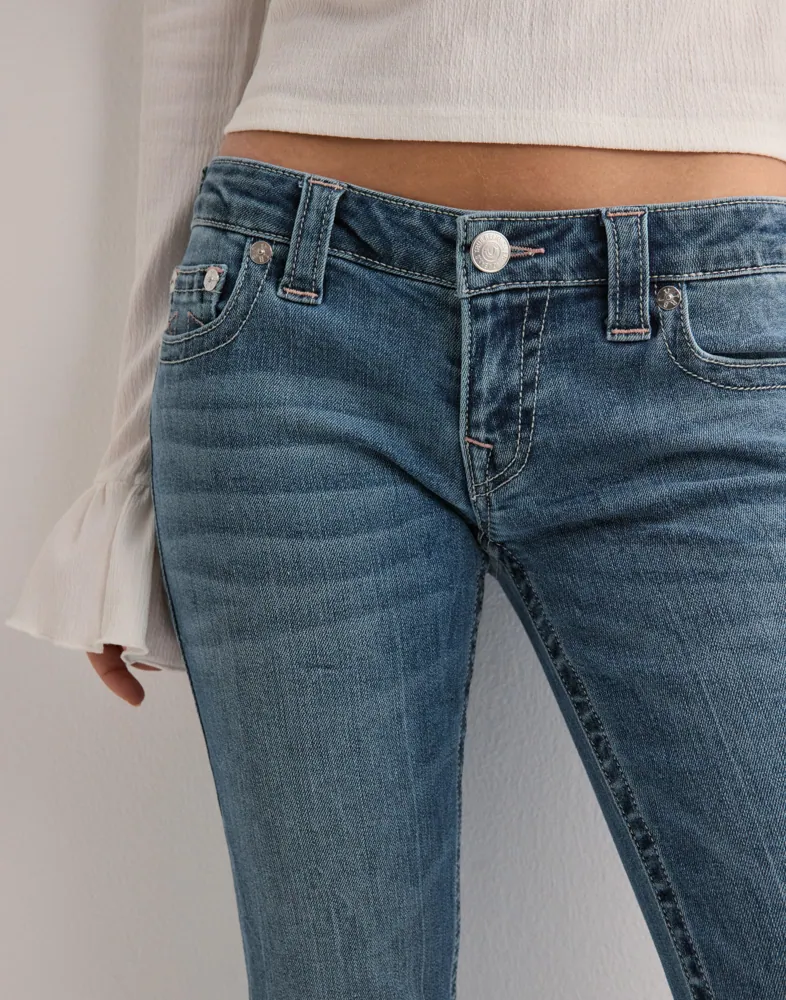 Buy True Religion NELLY ULTRA LOW RISE JOEY FLARE SN - | Nelly.com