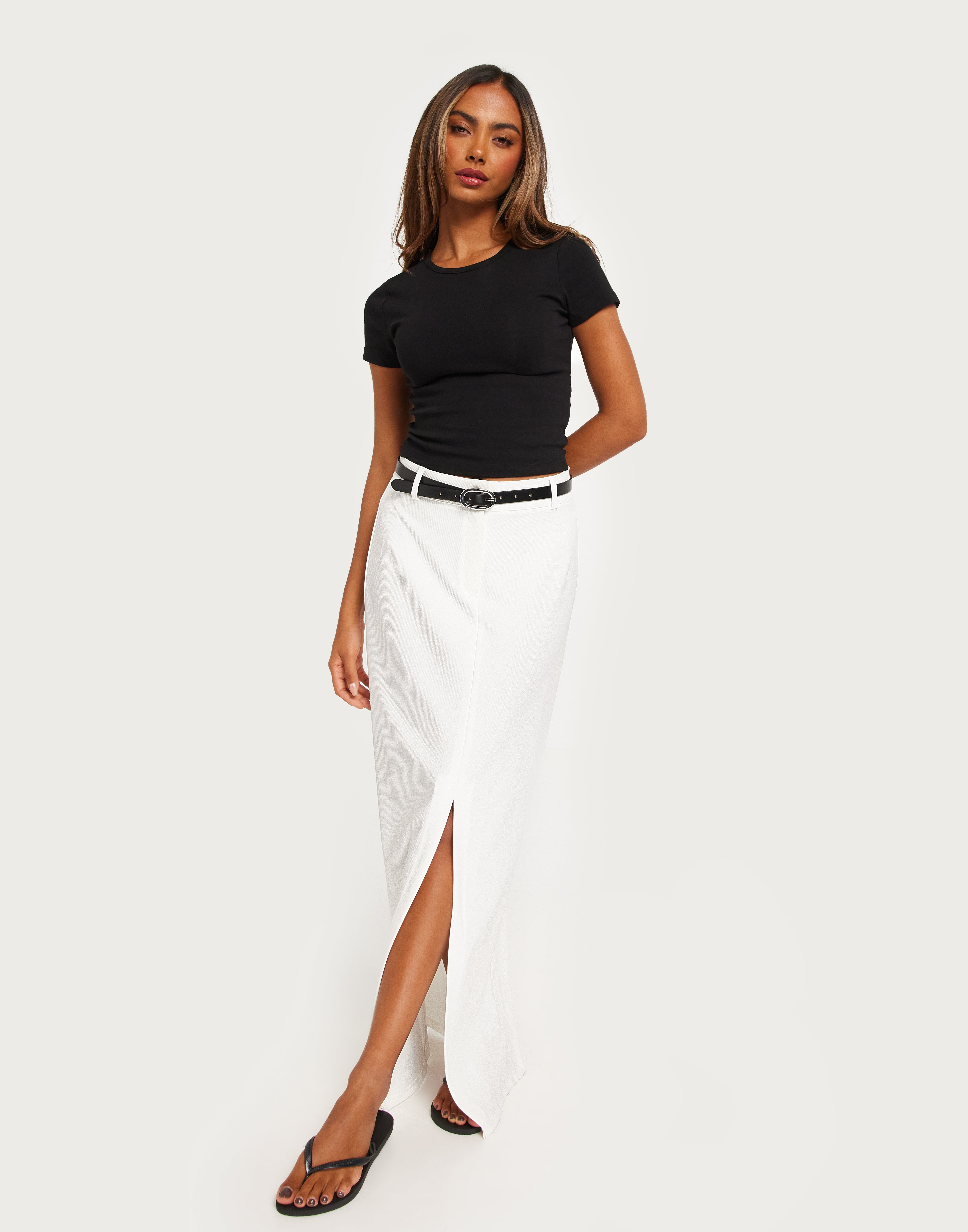 Köp Nelly Everything Suit Skirt - White | Nelly.com