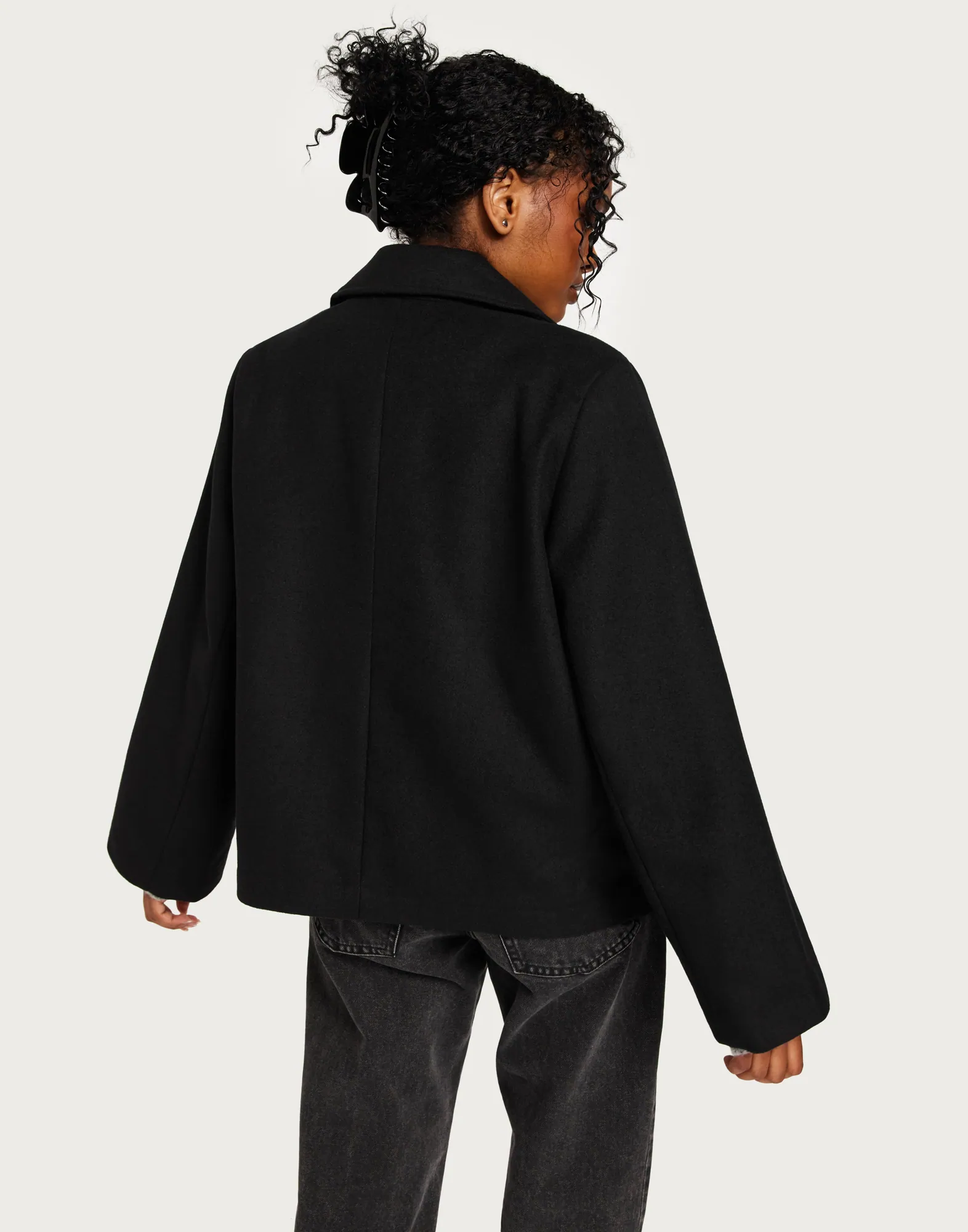 Köp Object Collectors Item OBJKEILY SHORT JACKET NOOS - Black | Nelly.com
