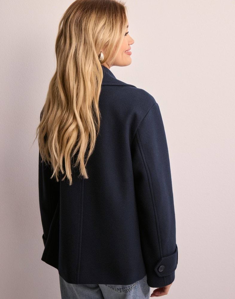 Kjøp Nelly Warm Peacoat - Dark Blue | Nelly.com