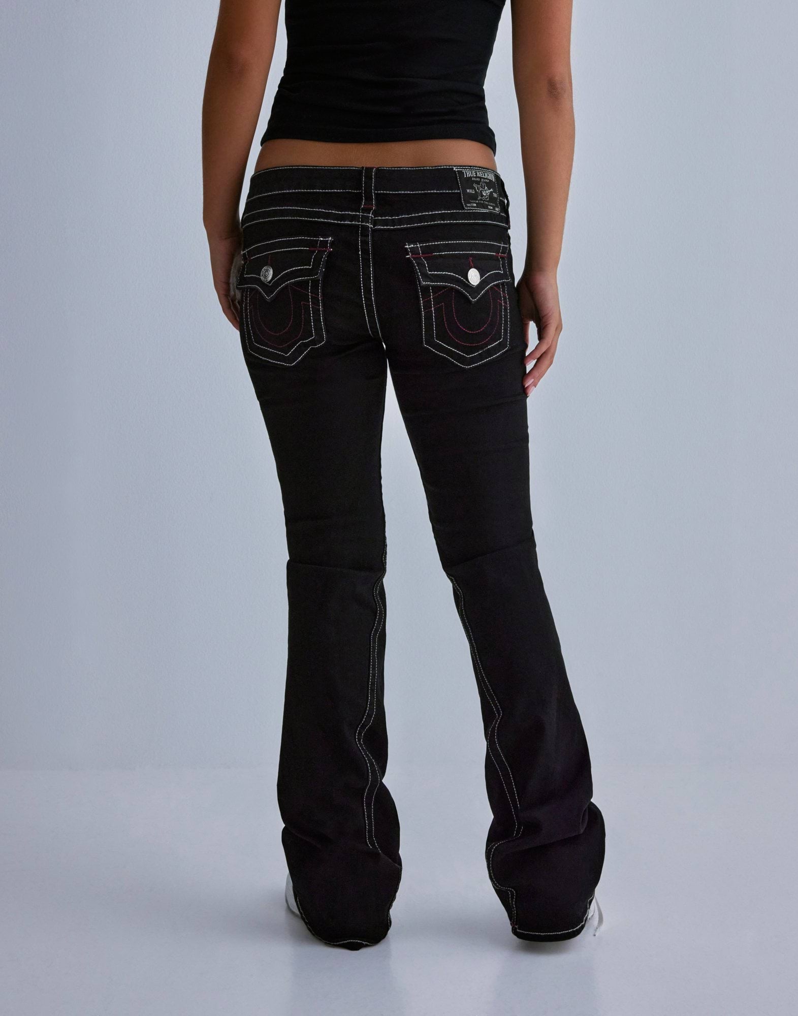 Buy True Religion JOEY LOW RISE FLARE - *NY*Rinse Black | Nelly.com