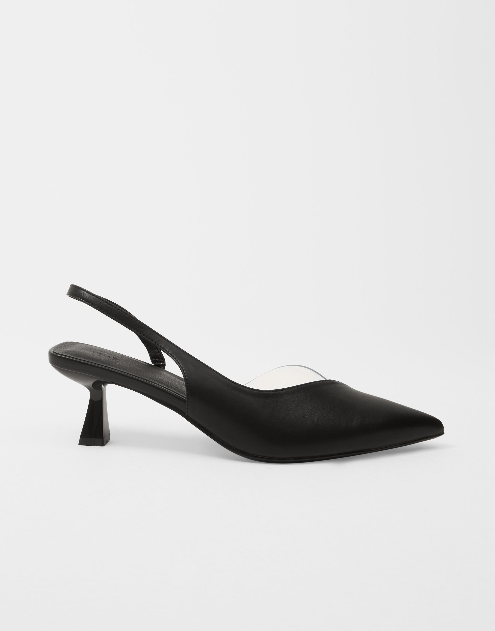 Køb Nelly Side Cut Slingback - Black | Nelly.com