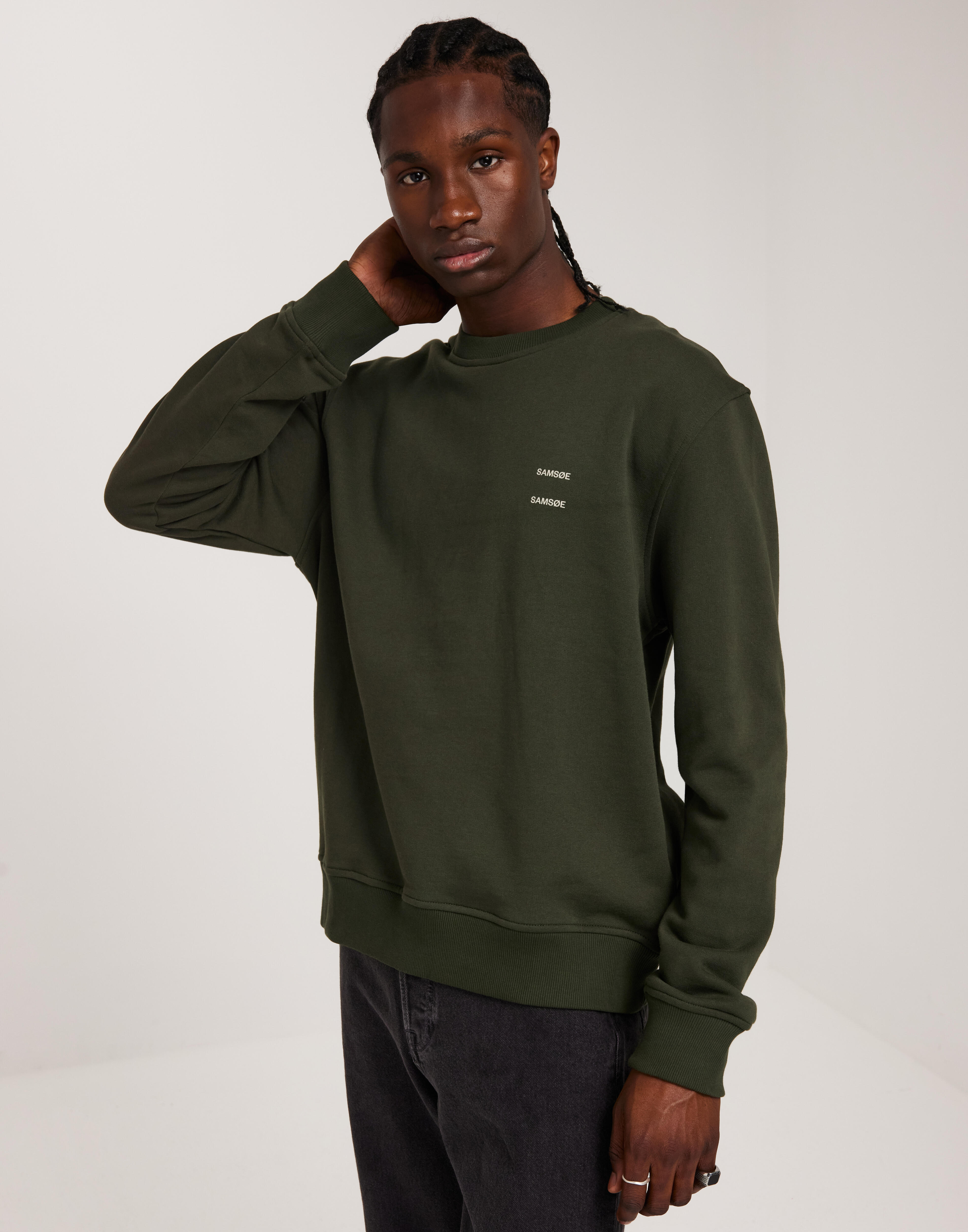 Kjøp Samsøe Samsøe Joel crew neck 11414 - Green | NLYMAN