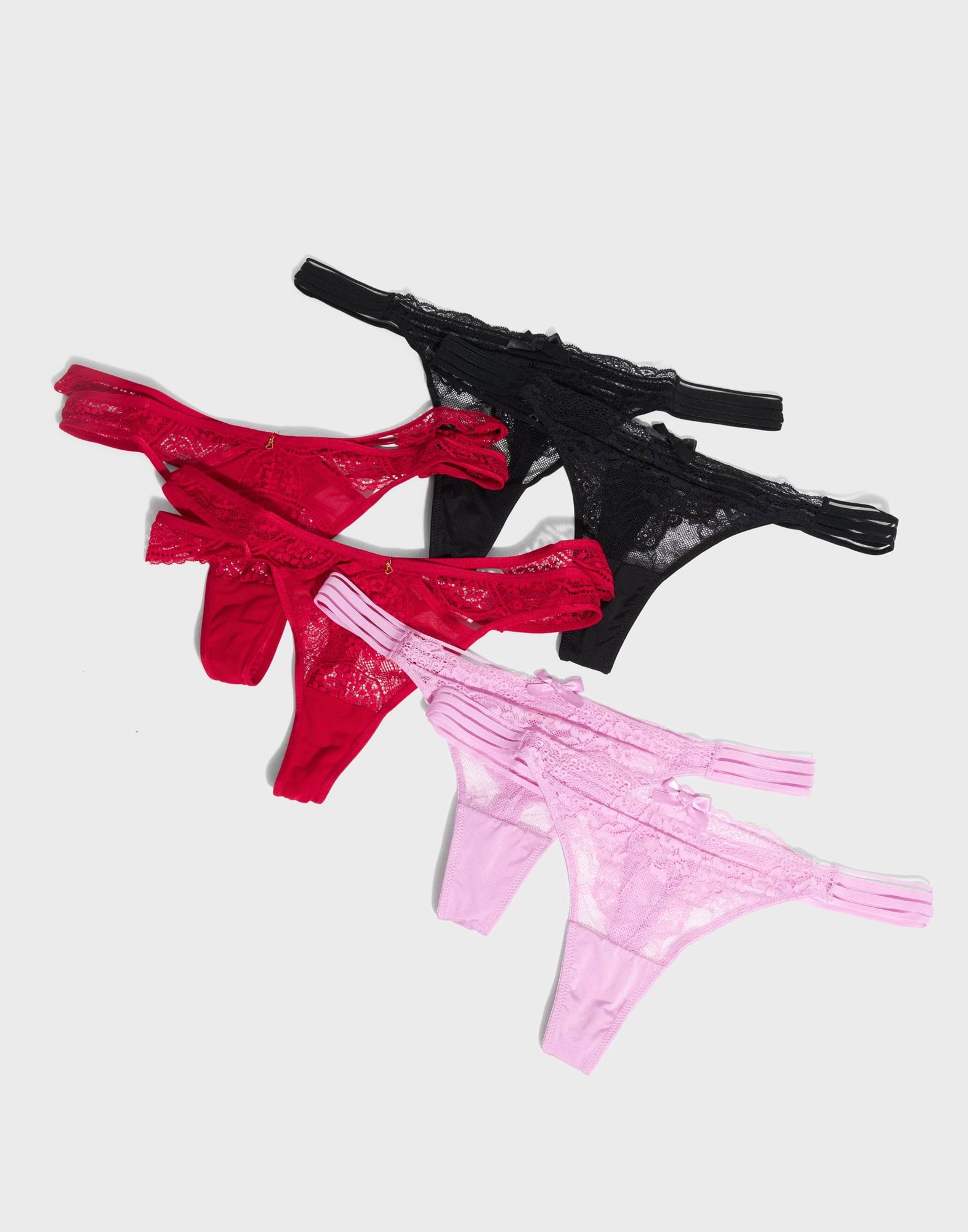 Köp Hunkemöller 6-Pack String - Tango Red | Nelly.com