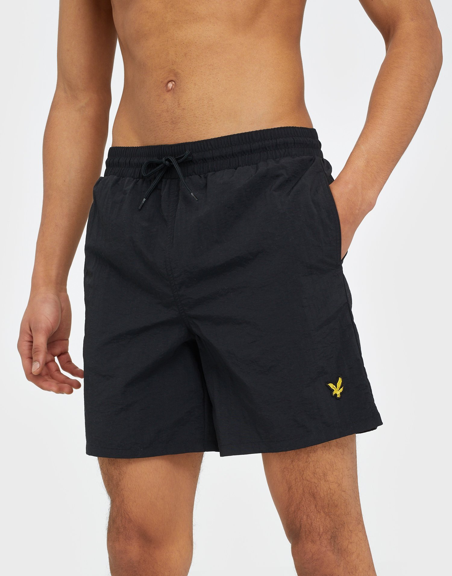 Köp Lyle & Scott Plain Swim Short - Jet Black | NLYMAN