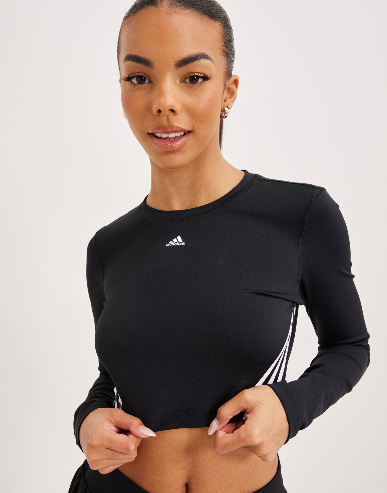Osta Adidas Sport Performance WTR ICNS LS - Black | Nelly.com