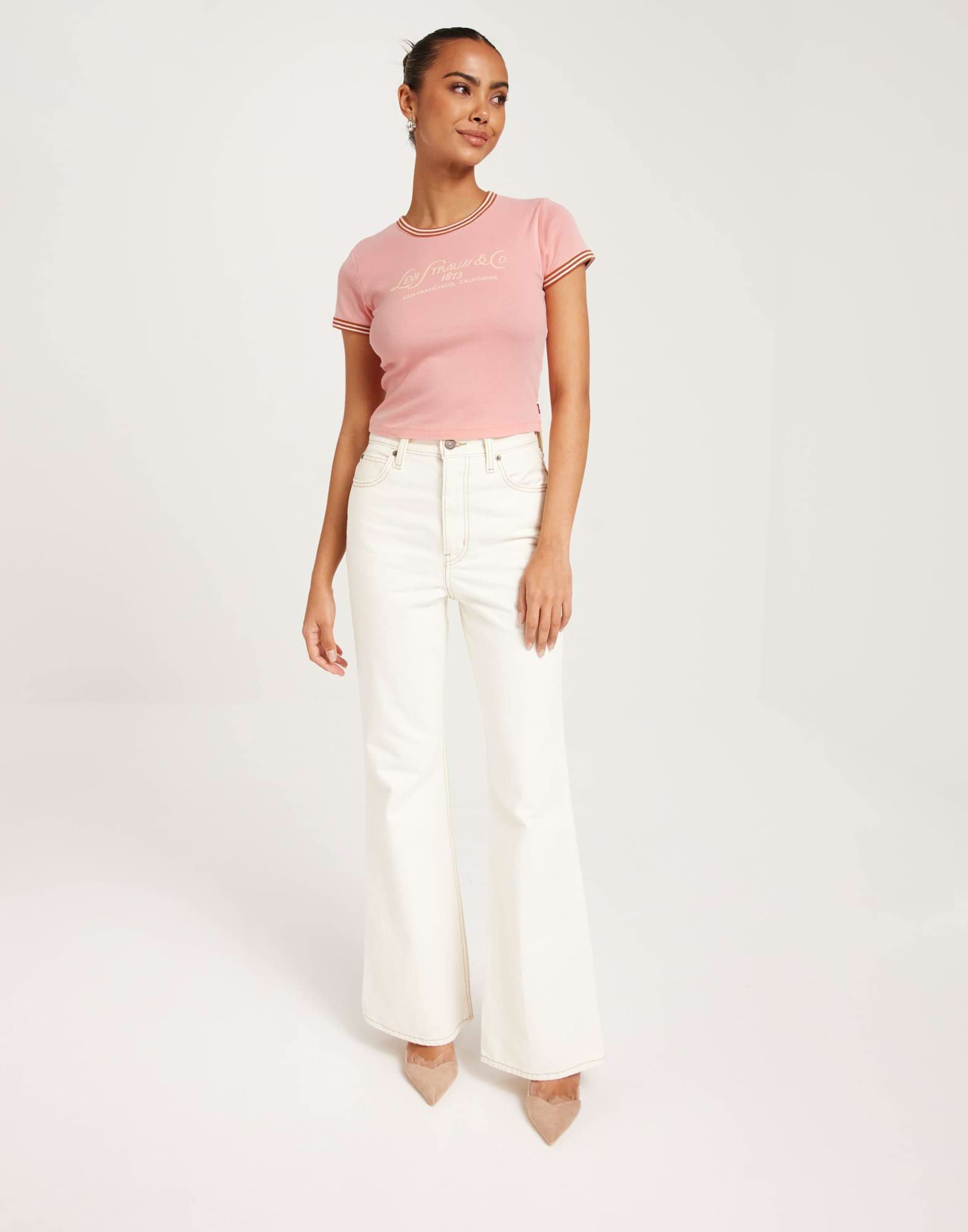 Buy Levi's GRAPHIC RINGER MINI TEE - Red | Nelly.com