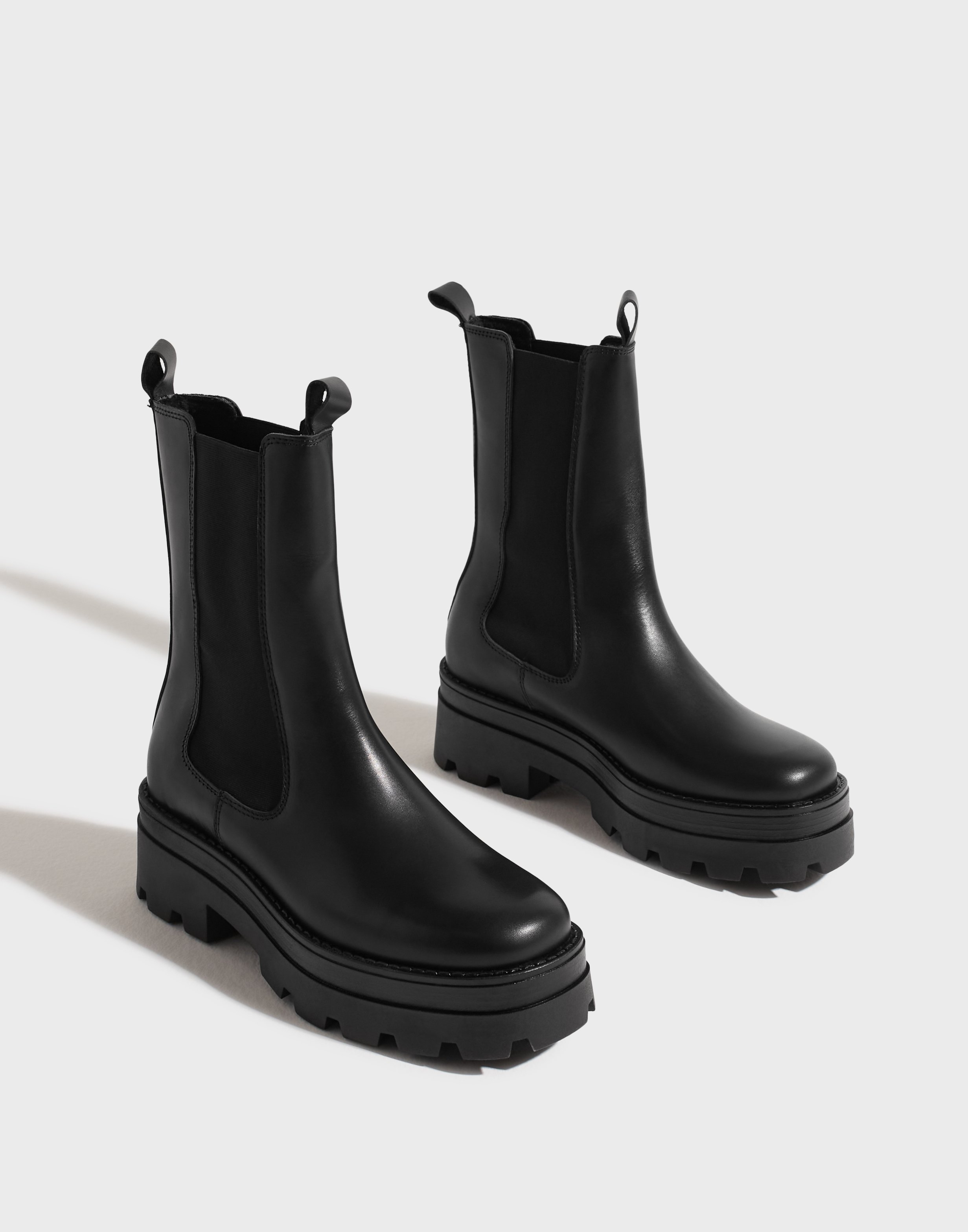 Buy Duffy Chunky Boots - Black | Nelly.com