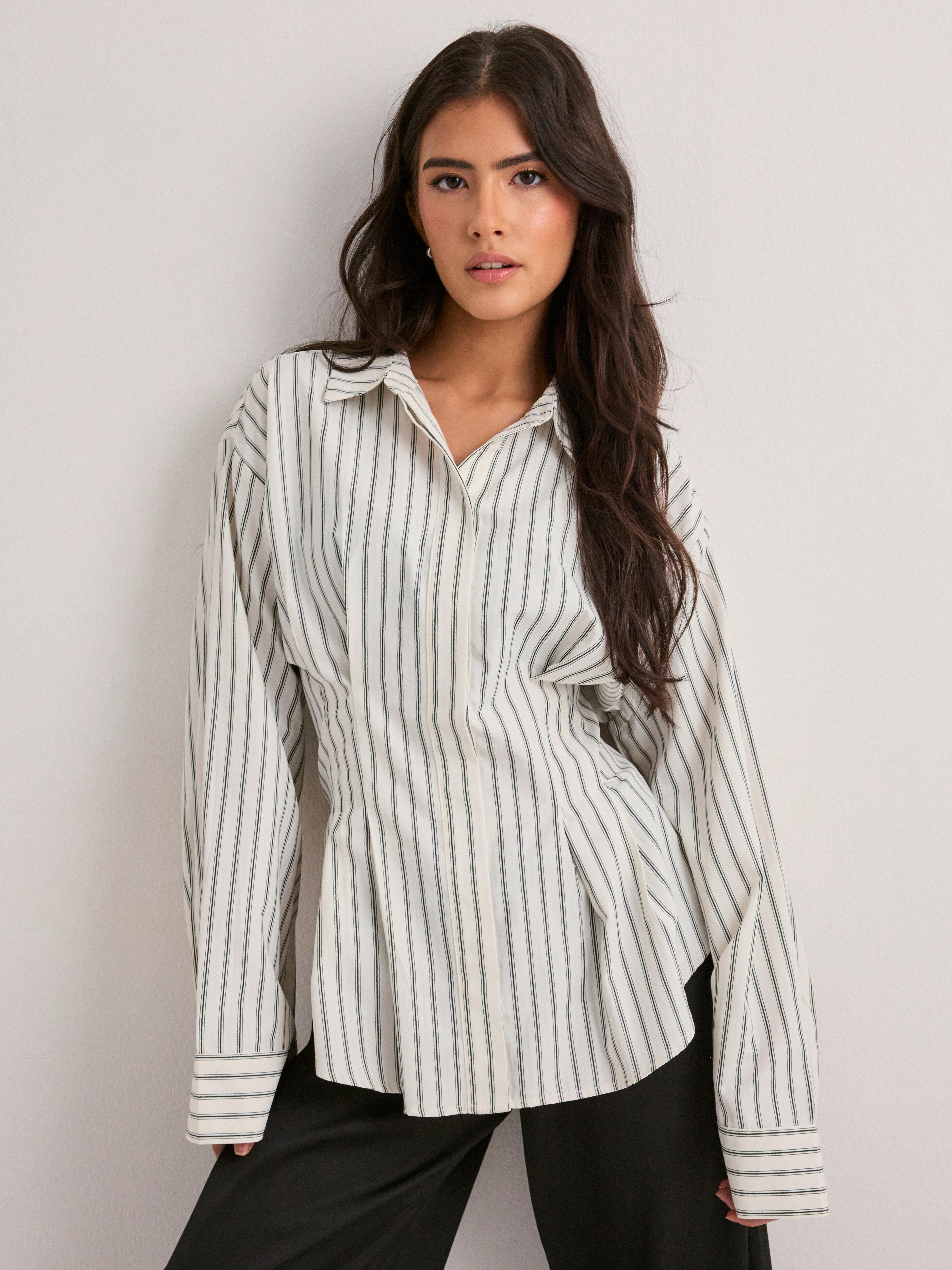 Buy Neo Noir Lytra Stripe Shirt - Black Stripe | Nelly.com