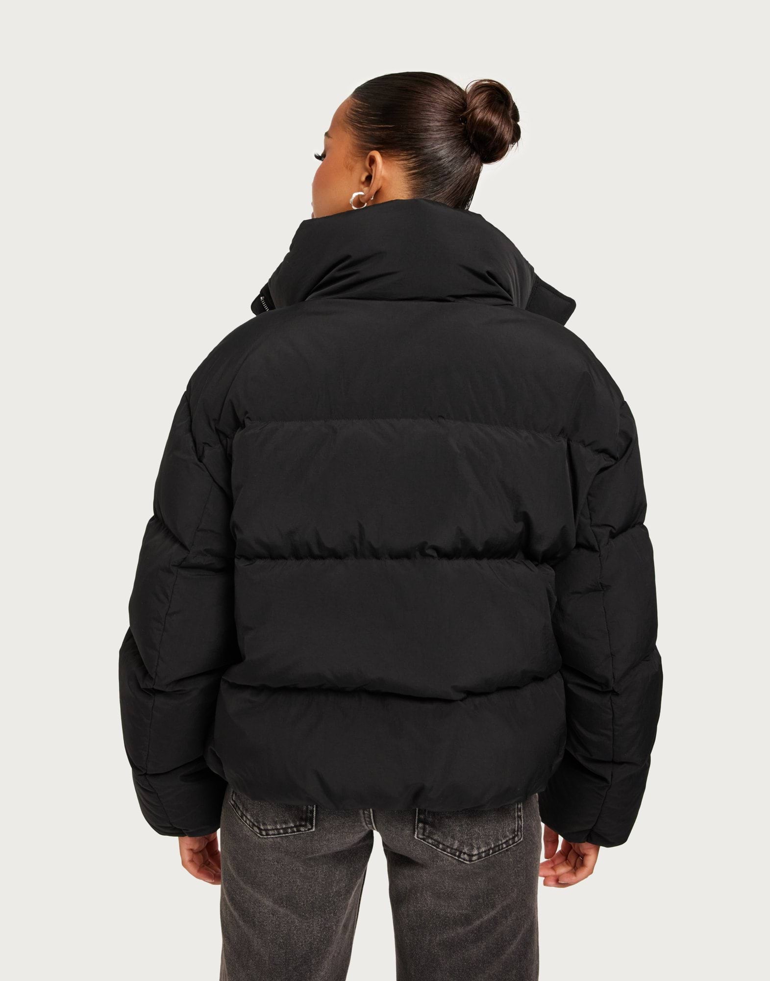 Buy Calvin Klein Jeans DOWN SOFT TOUCH LABEL PUFFER - Ck Black | Nelly.com