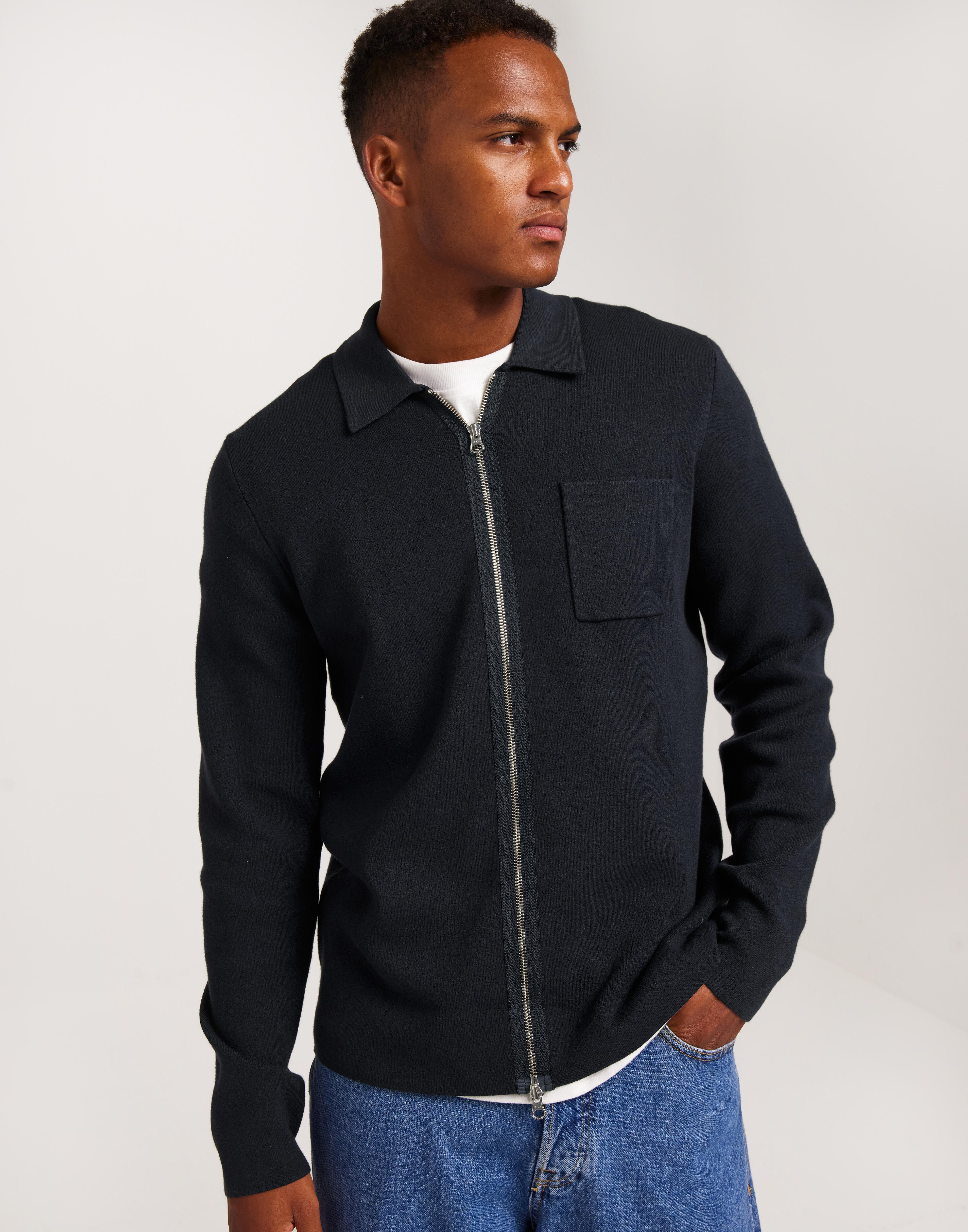 Kjøp Samsøe Samsøe GUNA X ZIP 10490 - Sky Captain | NLYMAN