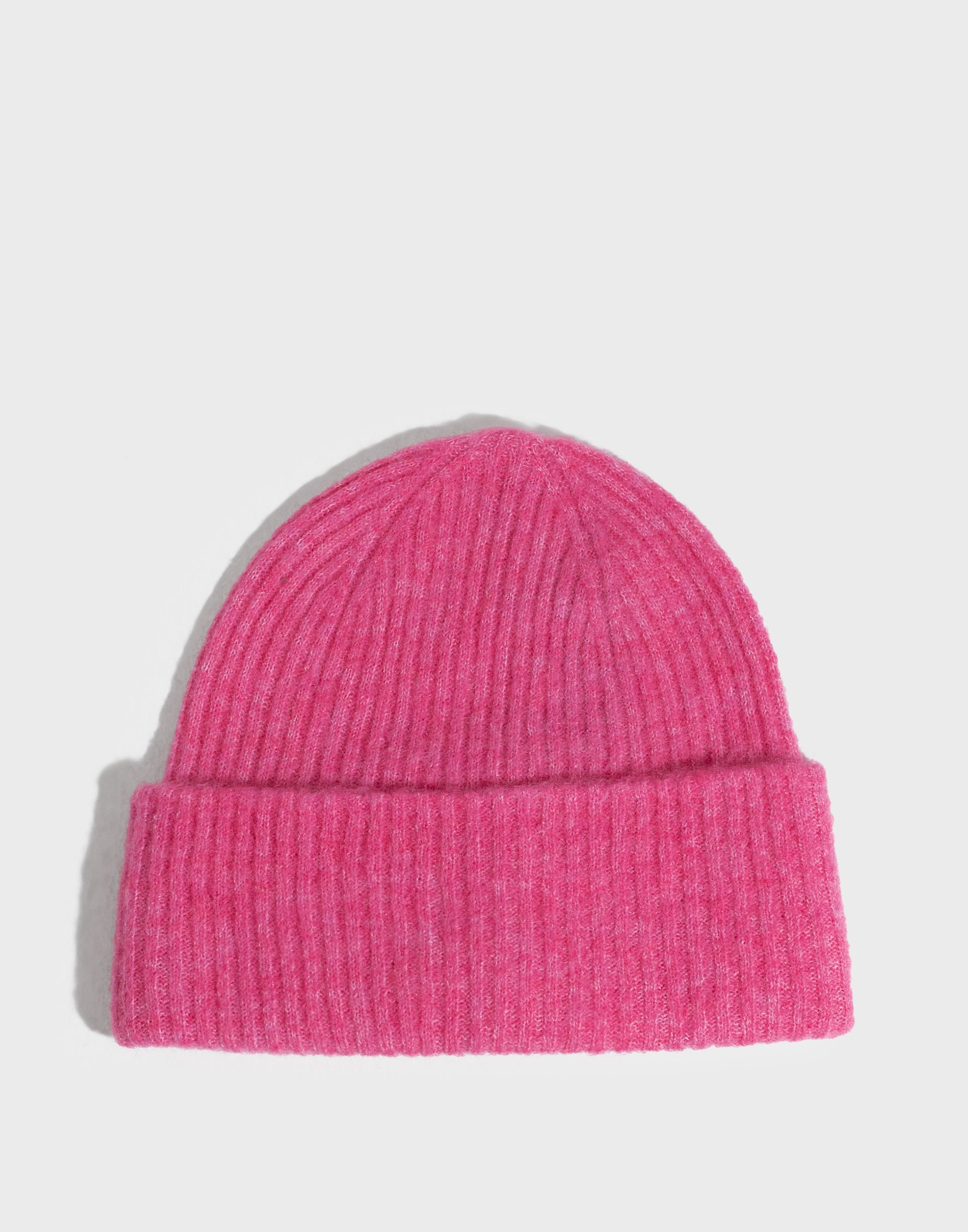 Osta Selected Femme SLFMALINE KNIT BEANIE NOOS - Fuchsia Purple | Nelly.com