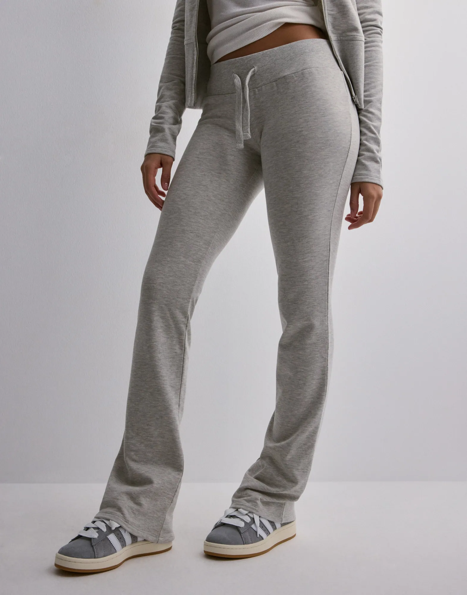 Köp Nelly Cozy Chill Pants - Grey Melange | Nelly.com