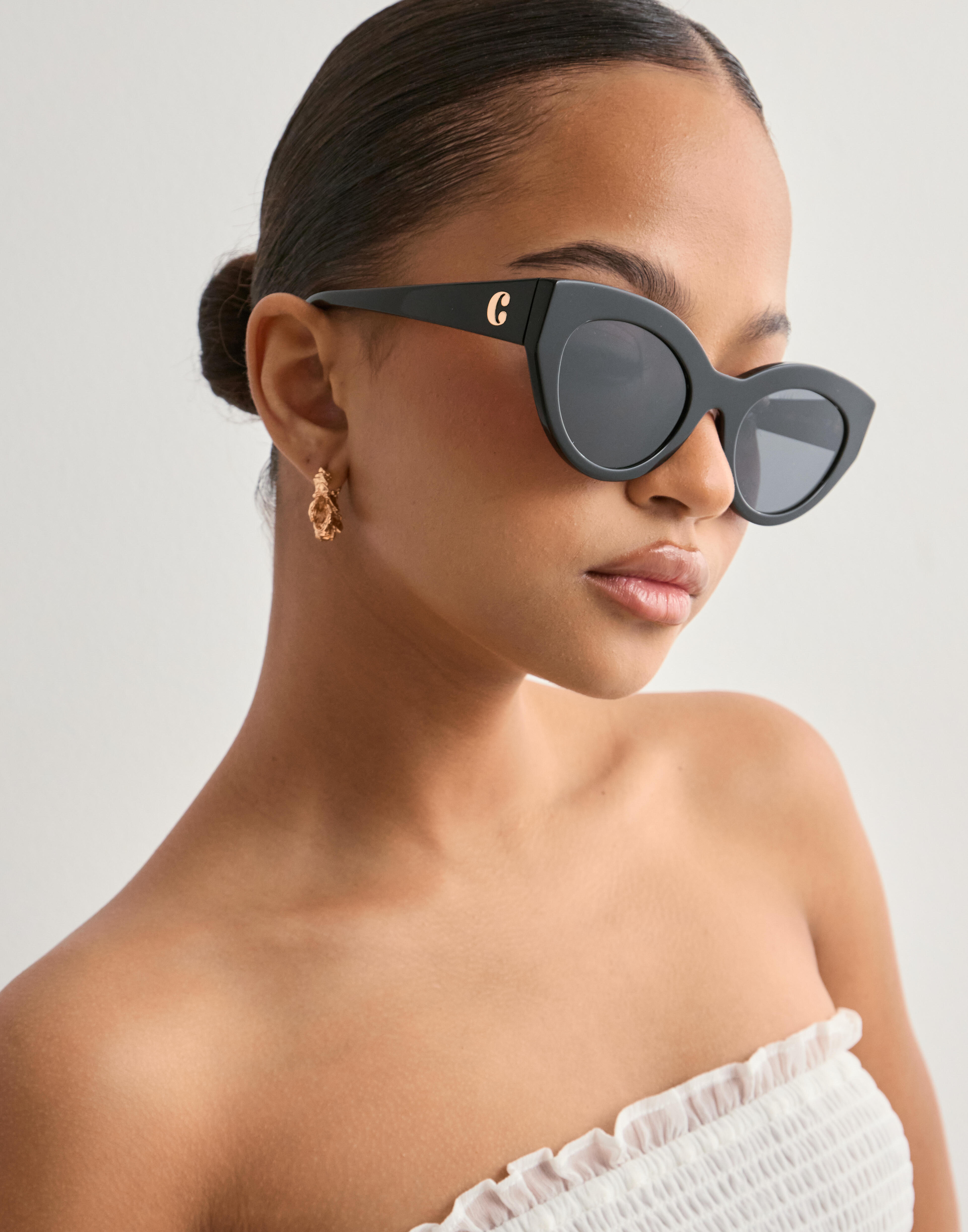 Kjøp Corlin Eyewear Gaby - Black | Nelly.com