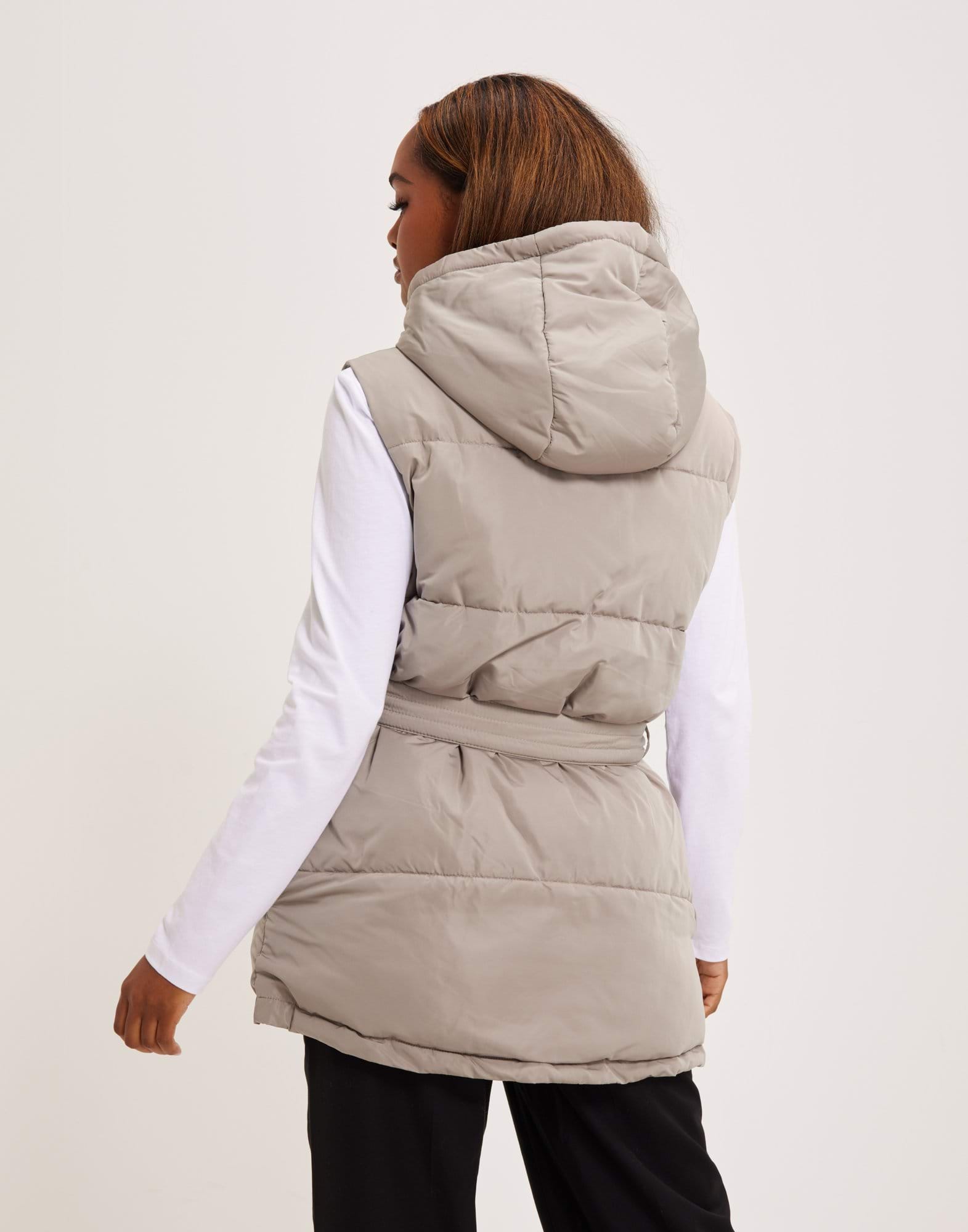 Buy Nelly Precious Puffer Vest - Mole | Nelly.com