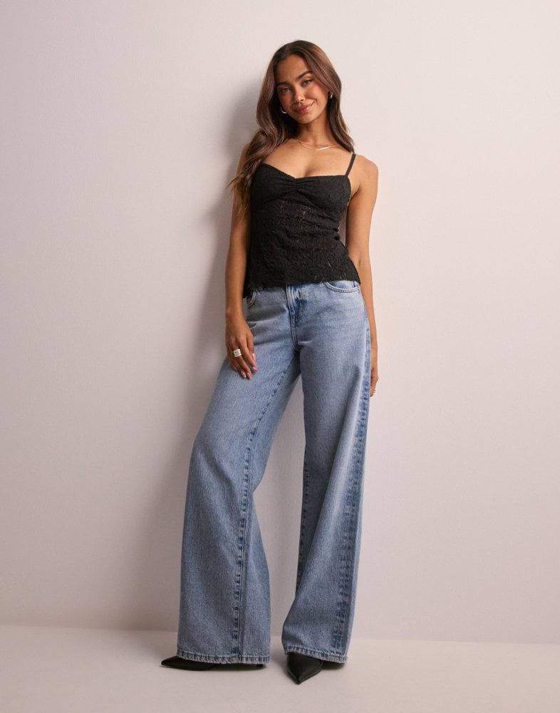 Kjøp Nelly Stunning Lace Top - Black | Nelly.com