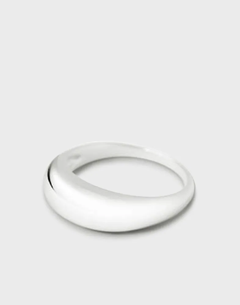 Köp Muli Collection Sleek Ring - Silver | Nelly.com