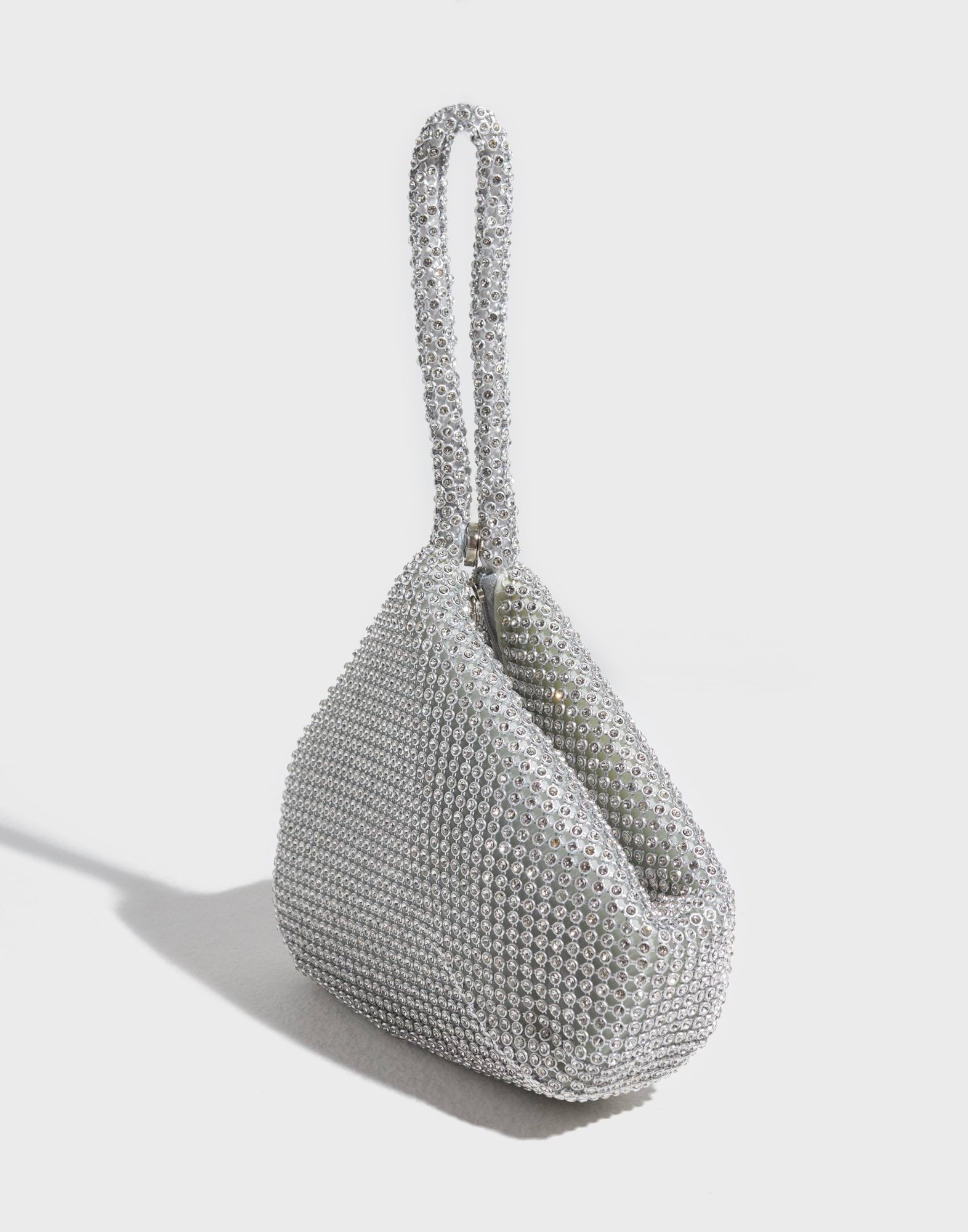 Buy Only ONLAUDREY GLITTER HANDBAG ACC - Silver | Nelly.com