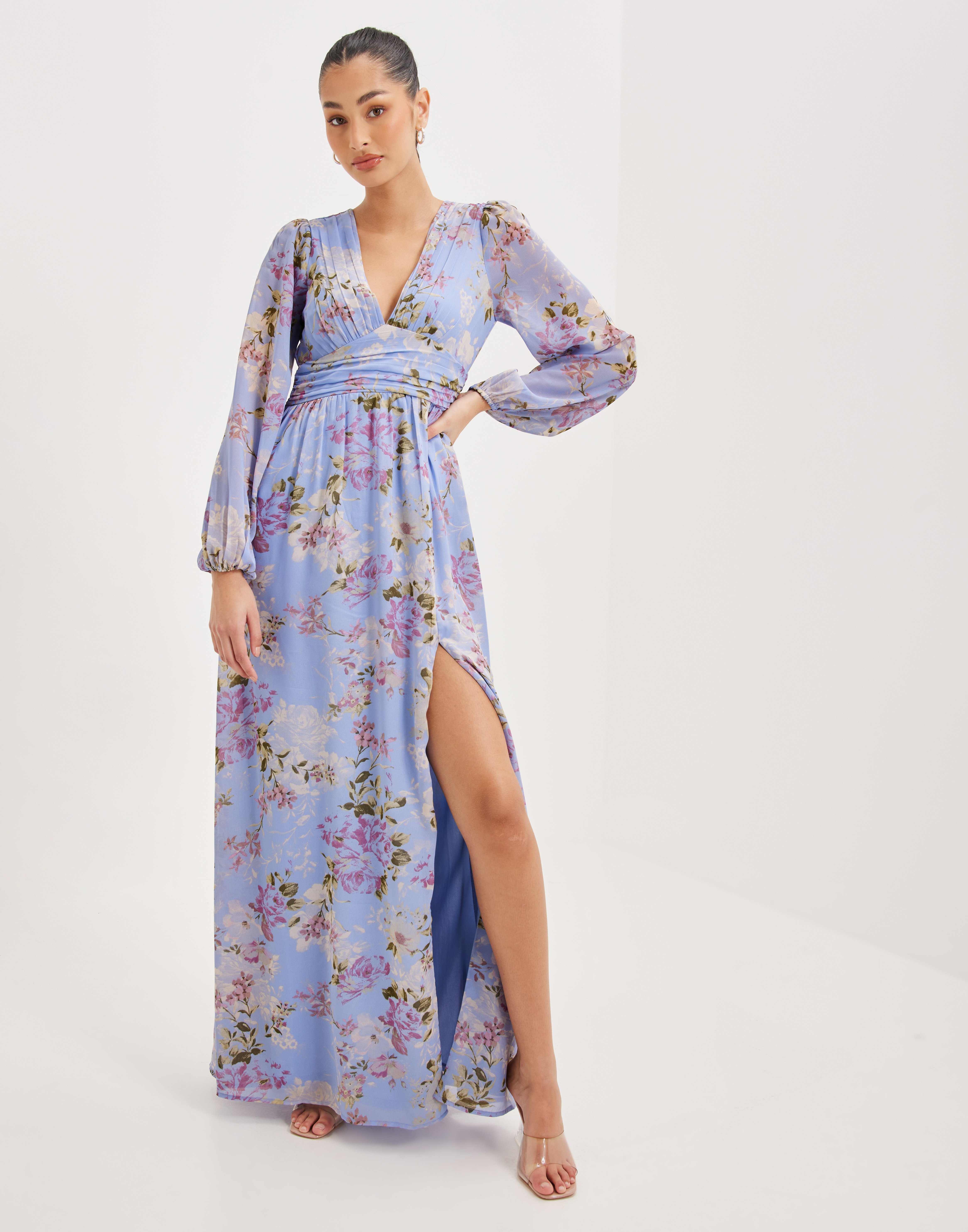 Kjøp Nelly Remember Me Dress - Blue Pattern | Nelly.com