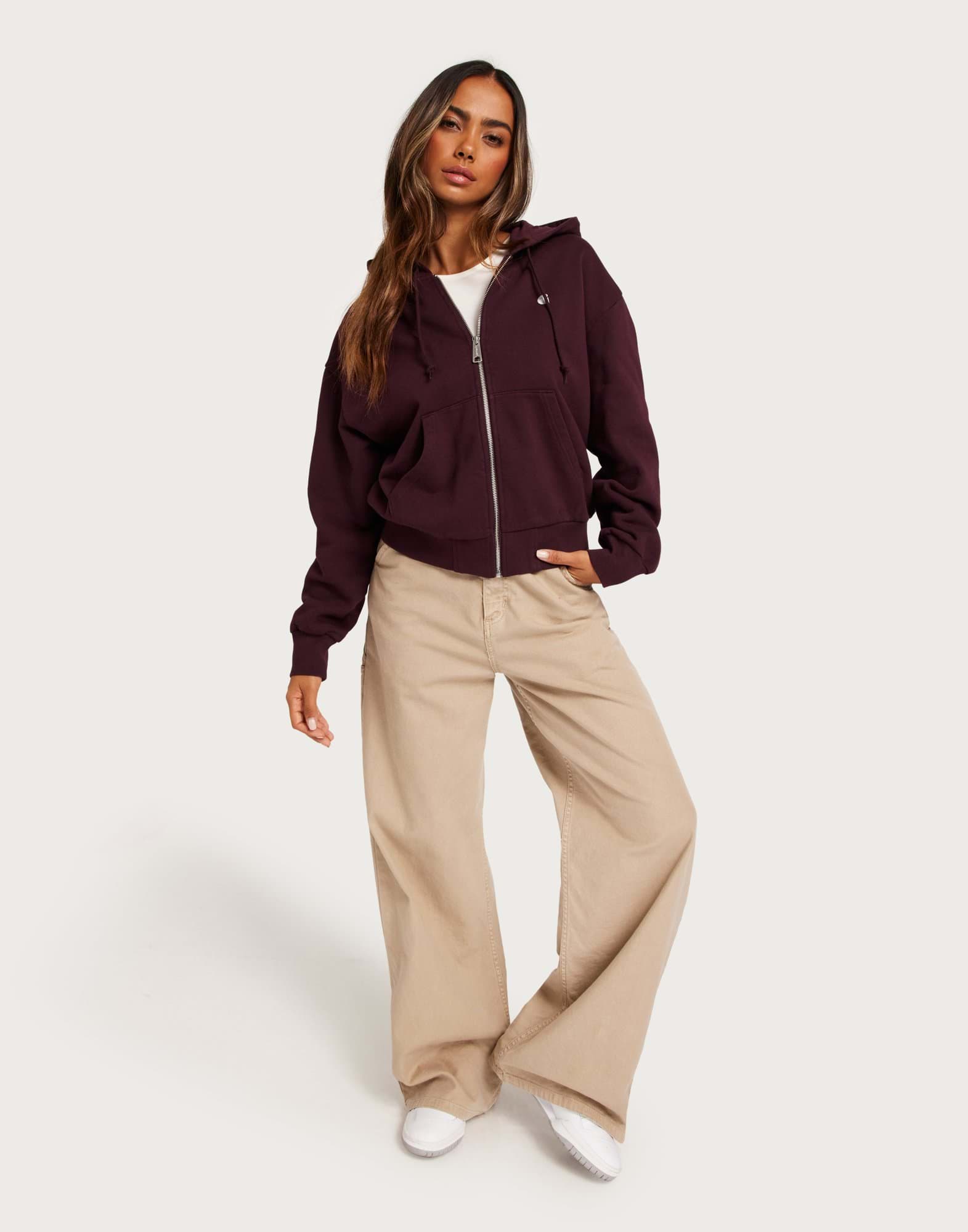 Buy Carhartt WIP W' Hooded Casey Jacket - *NY*Amarone/Silver | Nelly.com