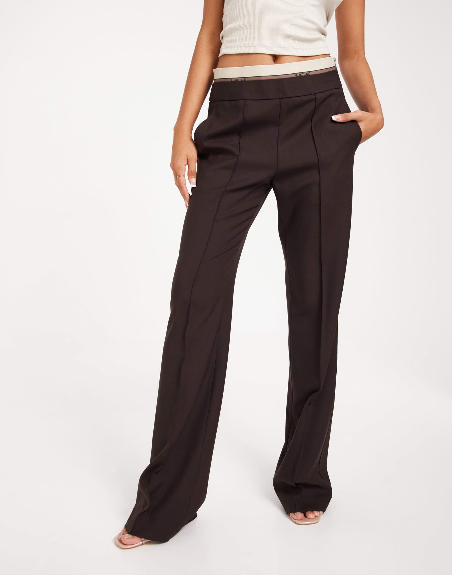 Osta Helmut Lang ELASTIC TROUSER.STRE - Fig | Nelly.com