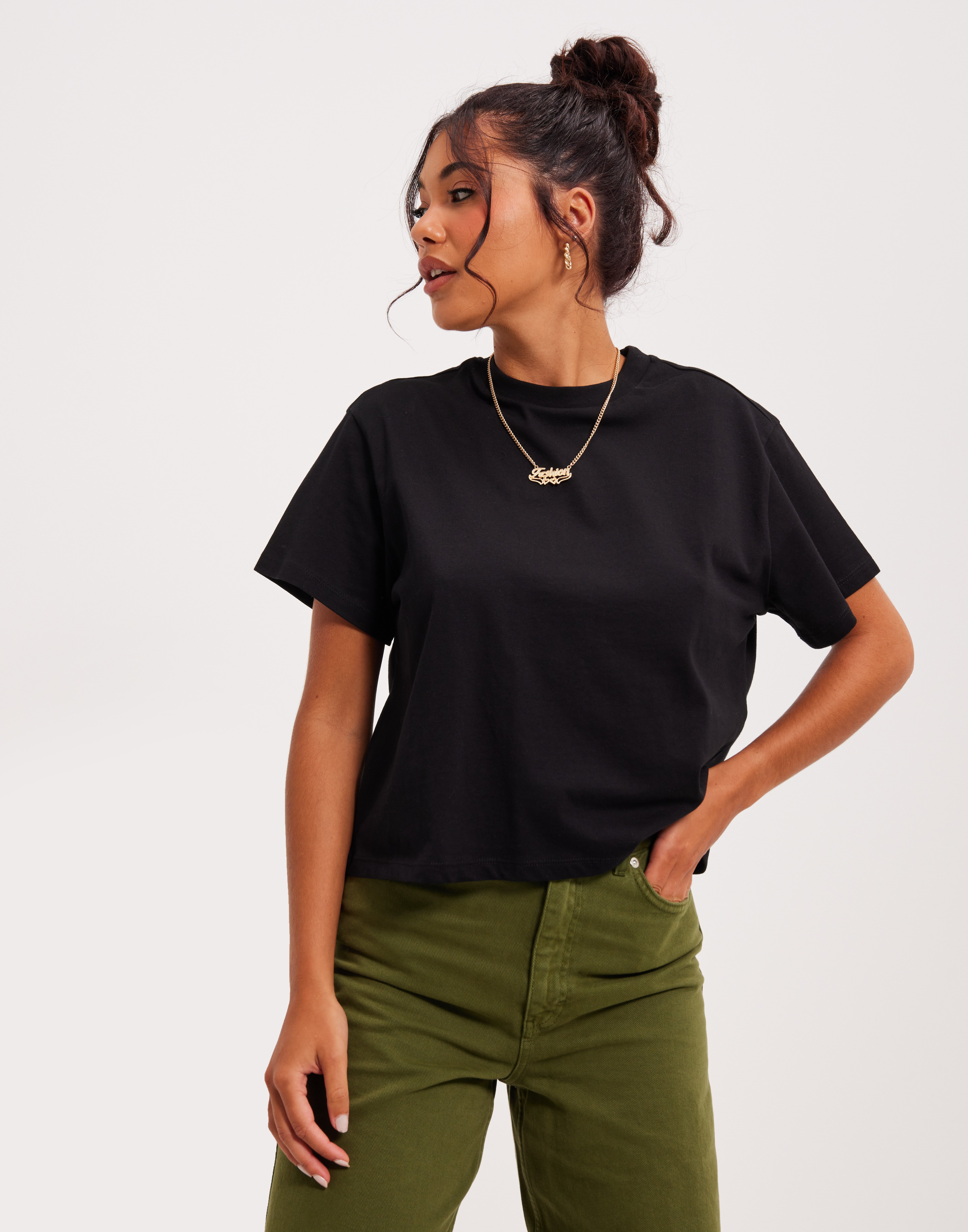 Buy Nelly Oversize Luxe Tee - Black | Nelly.com