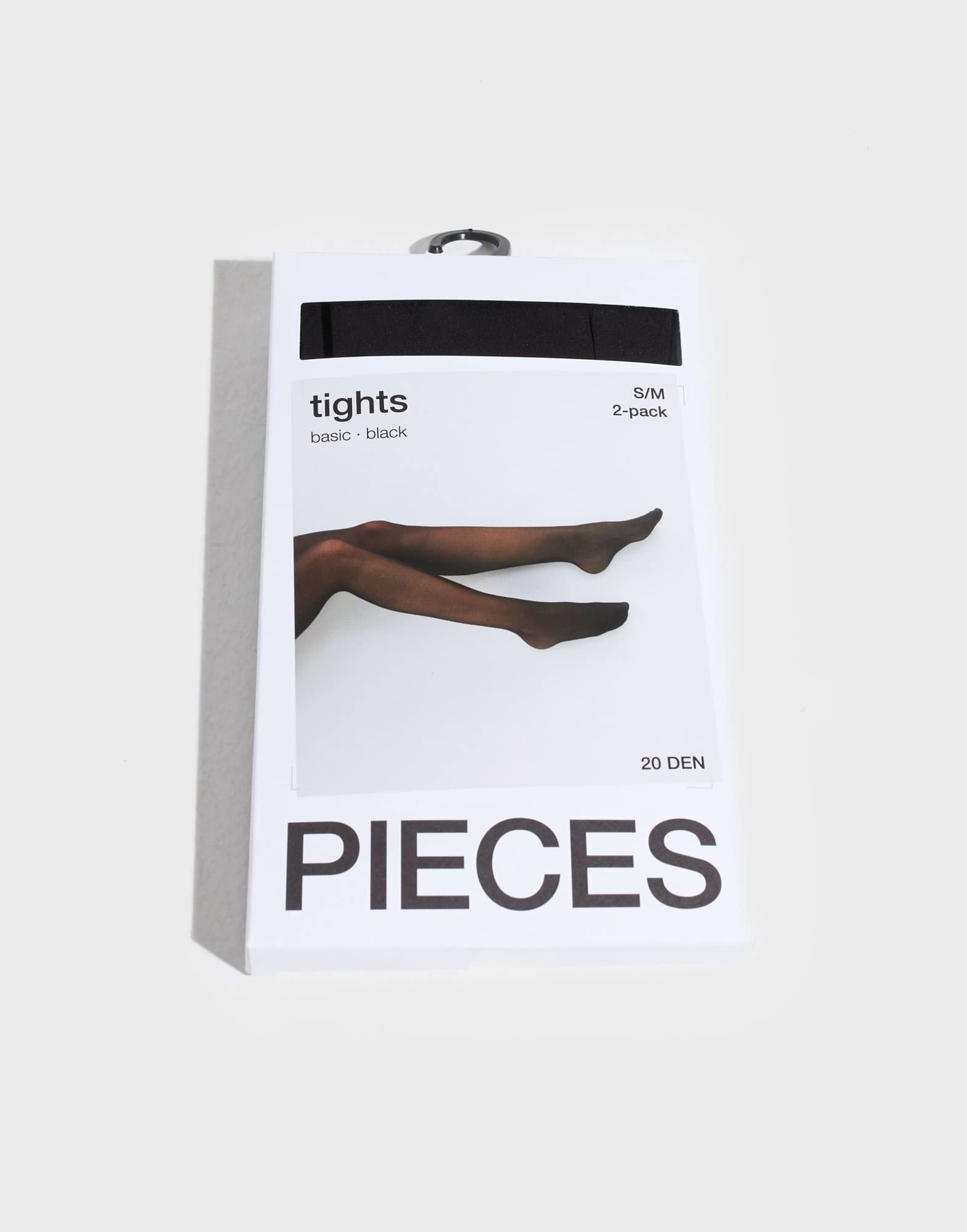 Buy Pieces PCNEW NIKOLINE 20 DEN 2 PACK TIGHTS - Black | Nelly.com