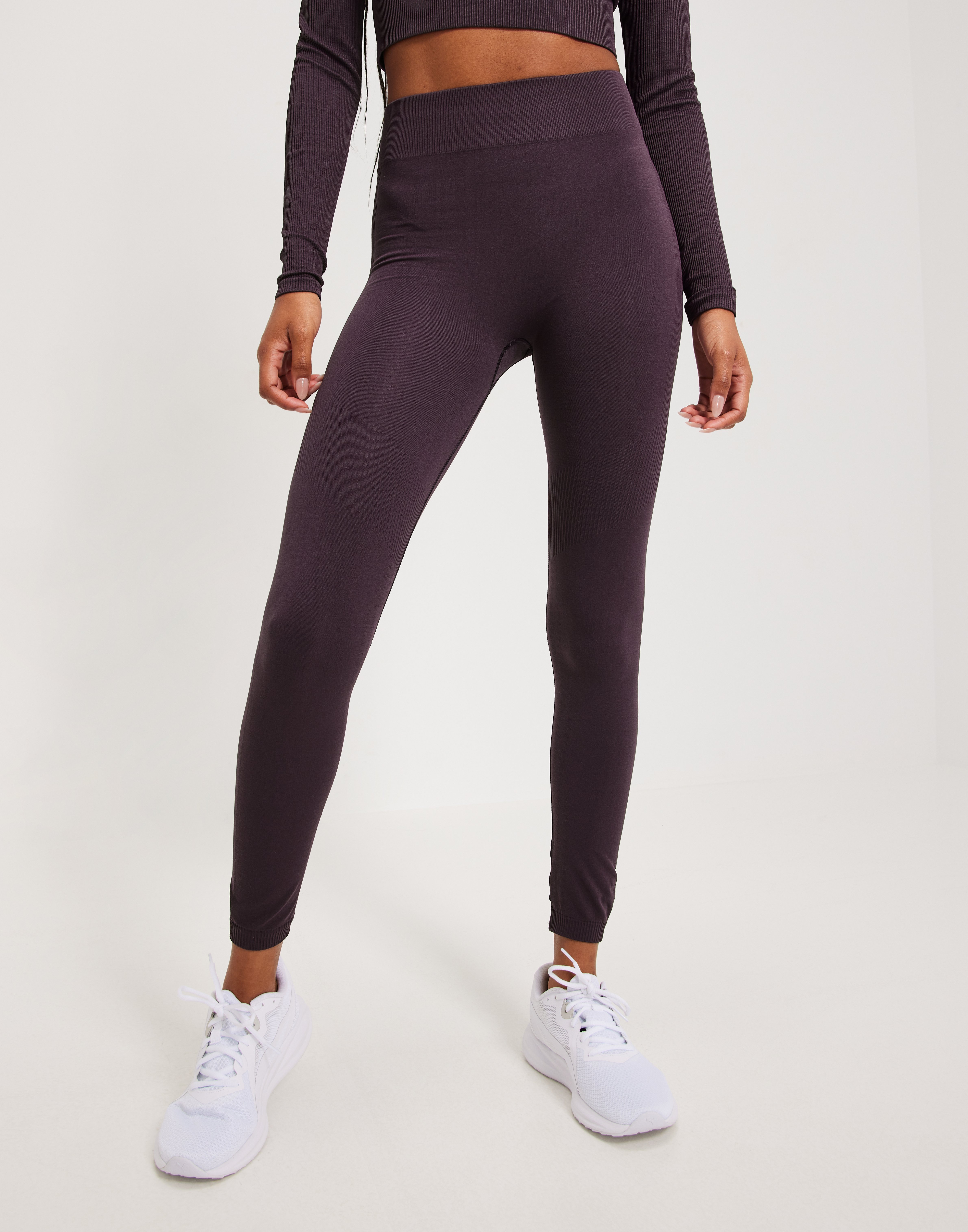 Buy Only Play ONPISLAHW SKI SEAM TIGHTS - Plum Perfect | Nelly.com