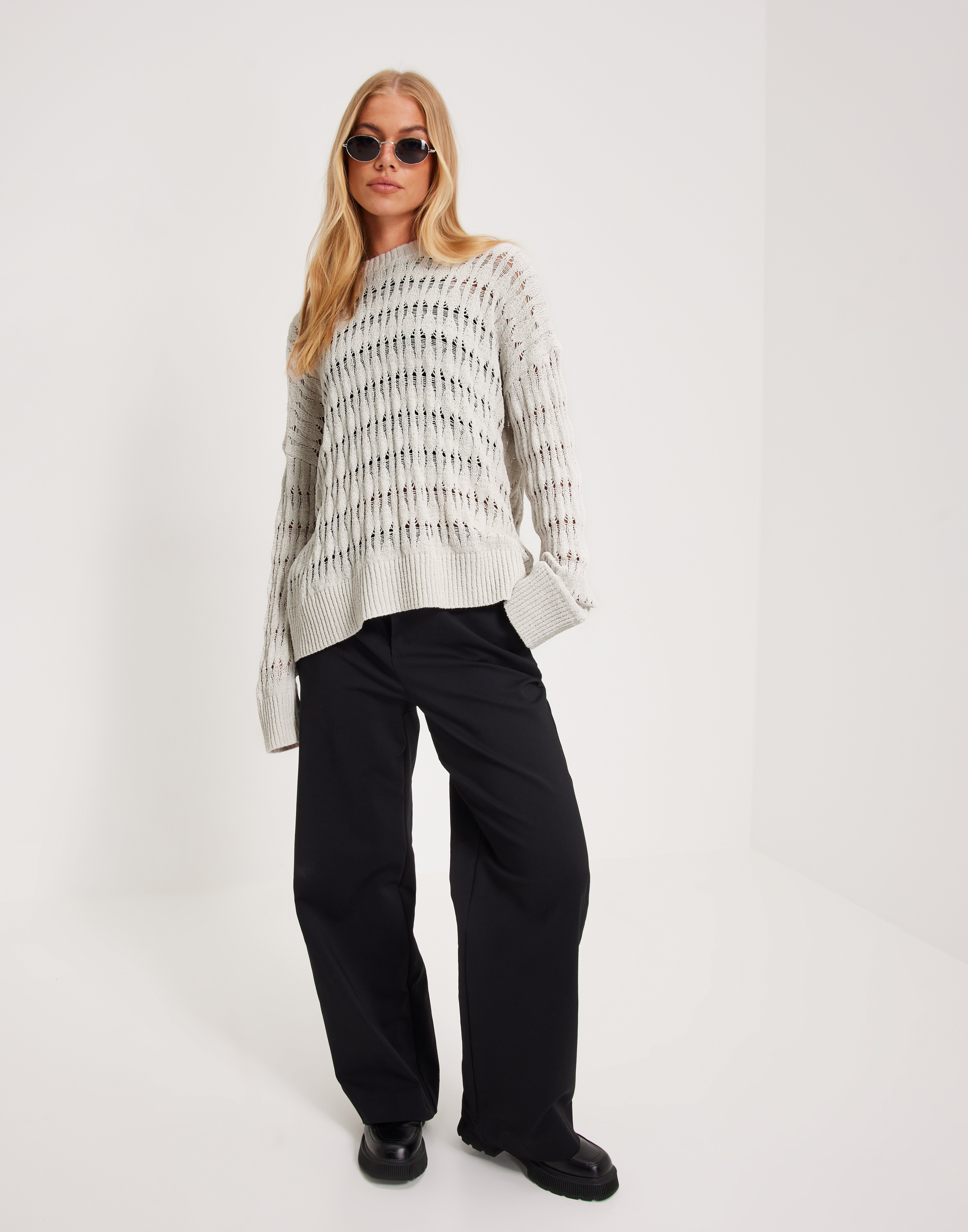 Buy Samsøe Samsøe Caleb crew neck 14623 - Cloud 9 | Nelly.com