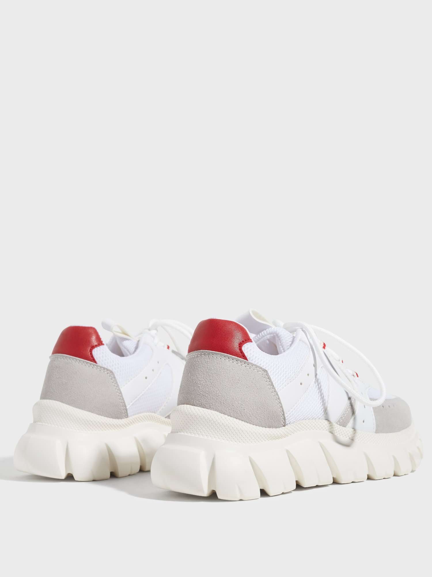 Köp Nelly Classic Ribbon Sneaker - Beige | Nelly.com