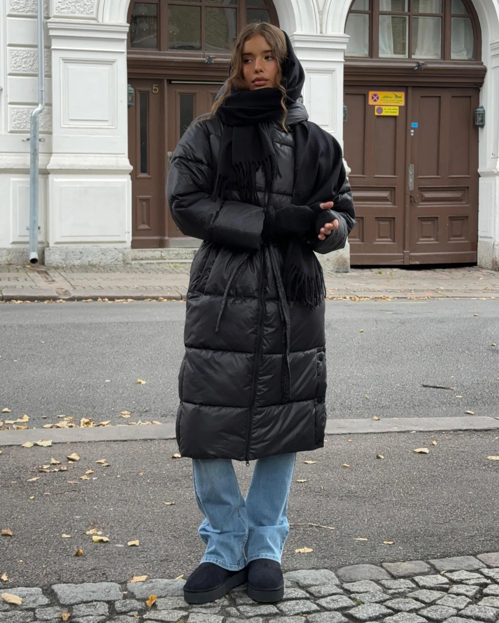 Buy Nelly Long Puffer Coat - Black | Nelly.com