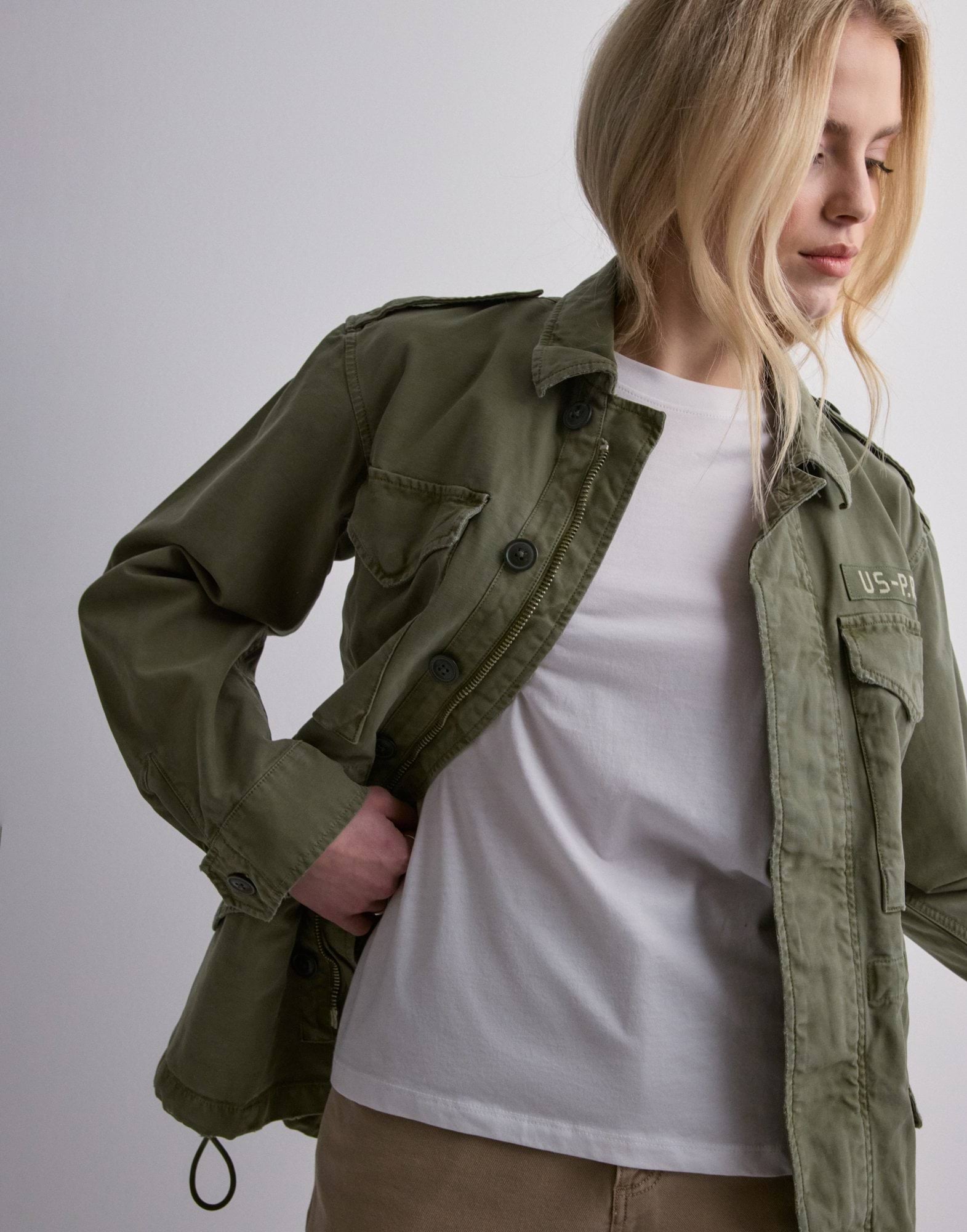 Köp Polo Ralph Lauren M43 FLD JKT-UNLINED-FIELD JACKET - Green | Nelly.com