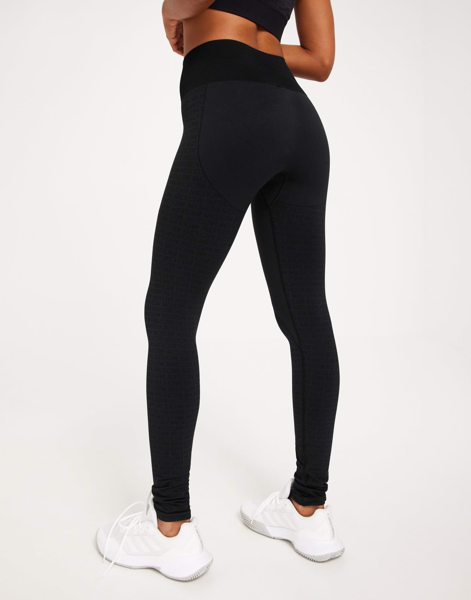 Buy ICANIWILL Signature Seamless Tights - Black | Nelly.com