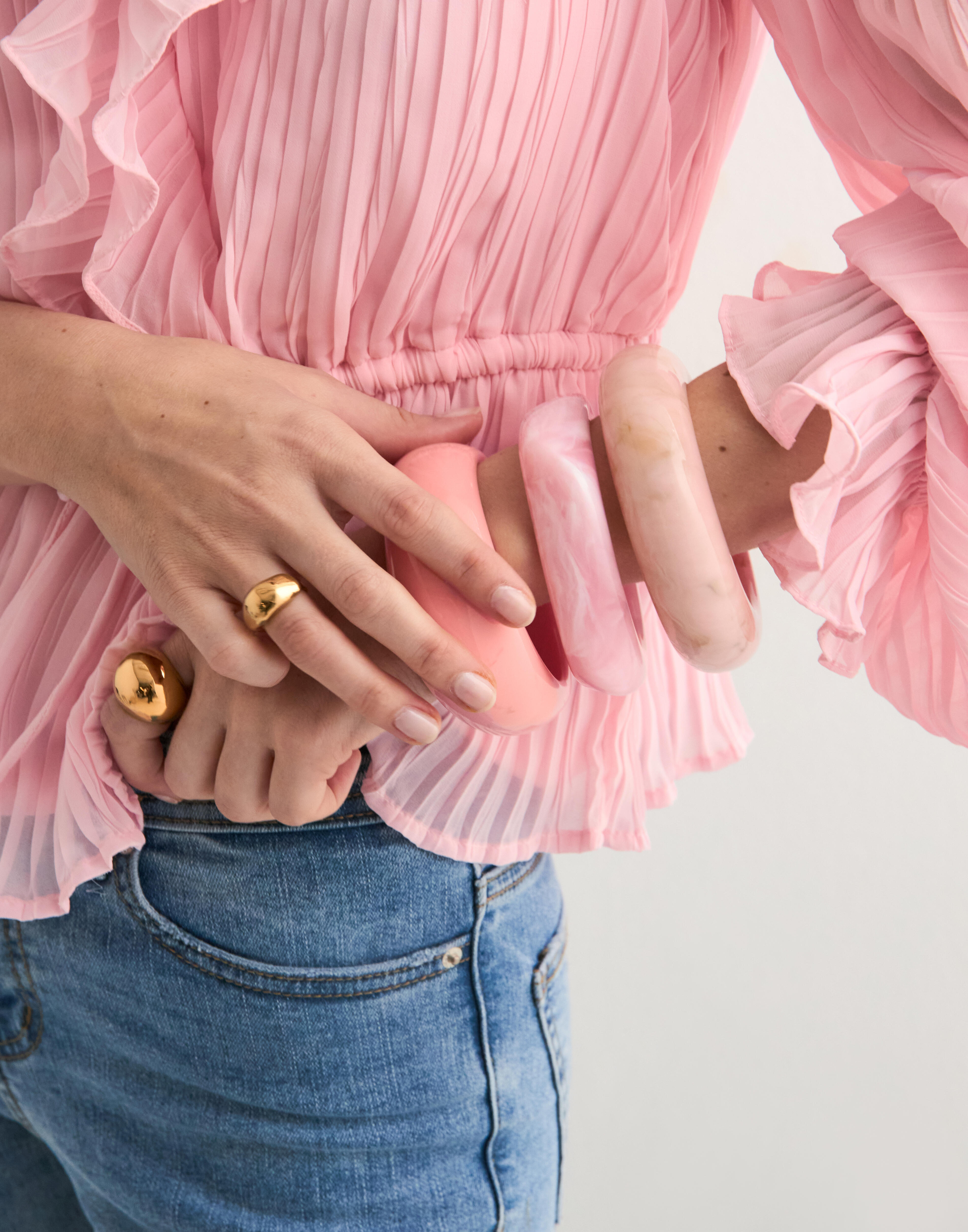 Köp Pieces PCNAJA BRACELET 3-PACK KCA - Pink Tulle | Nelly.com