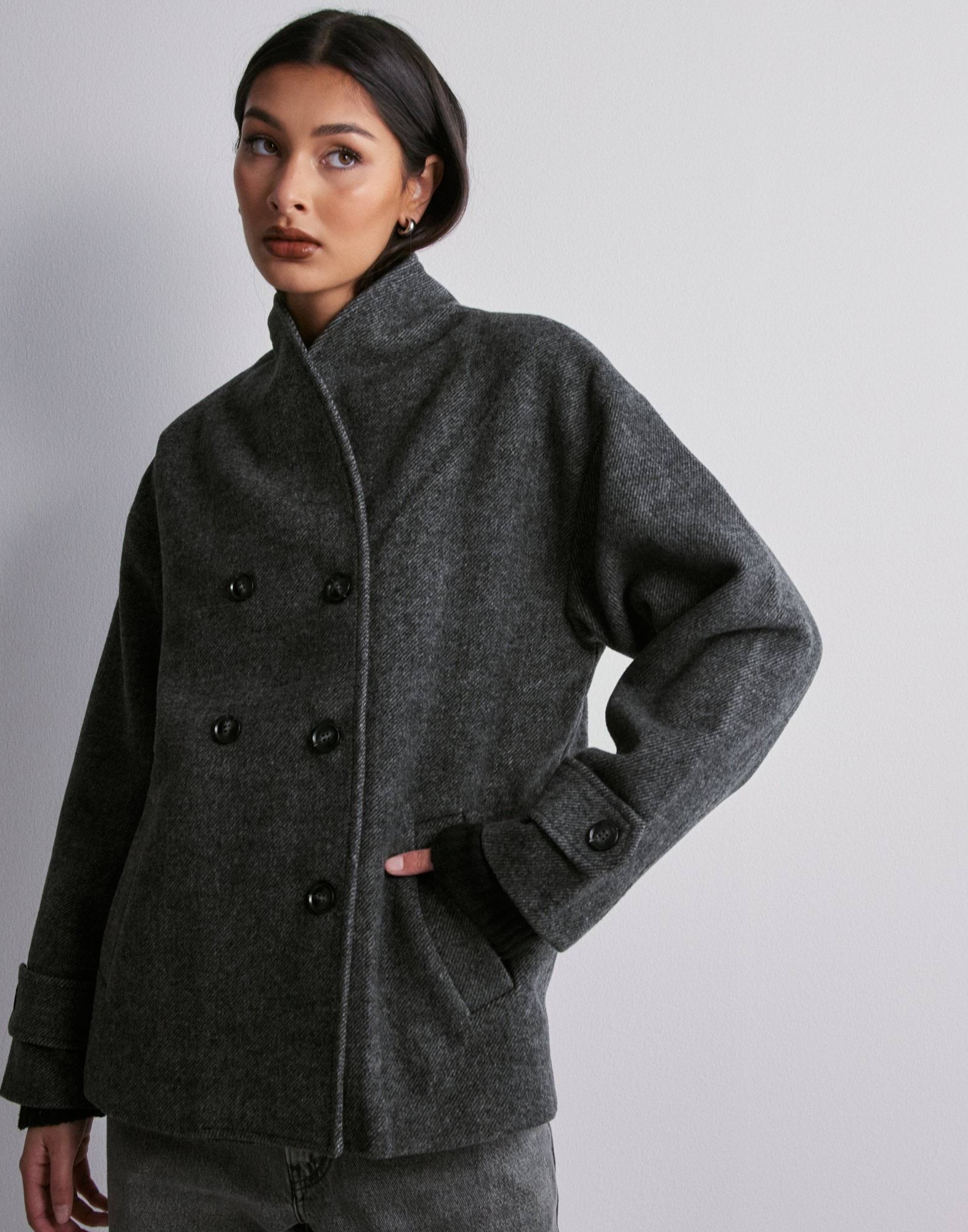 Köp Neo Noir Pippa Twill Jacket - Black | Nelly.com