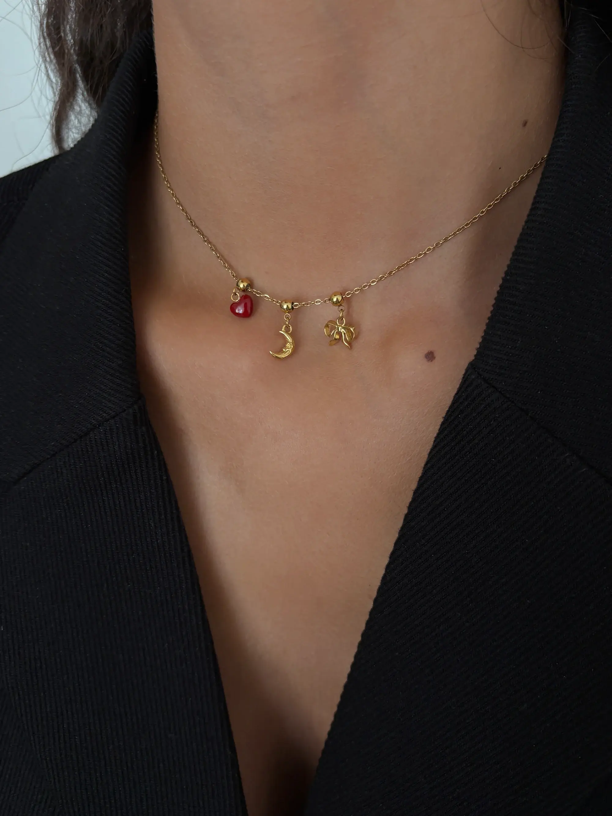 Buy Muli Collection Half Moon Charm - Gold | Nelly.com