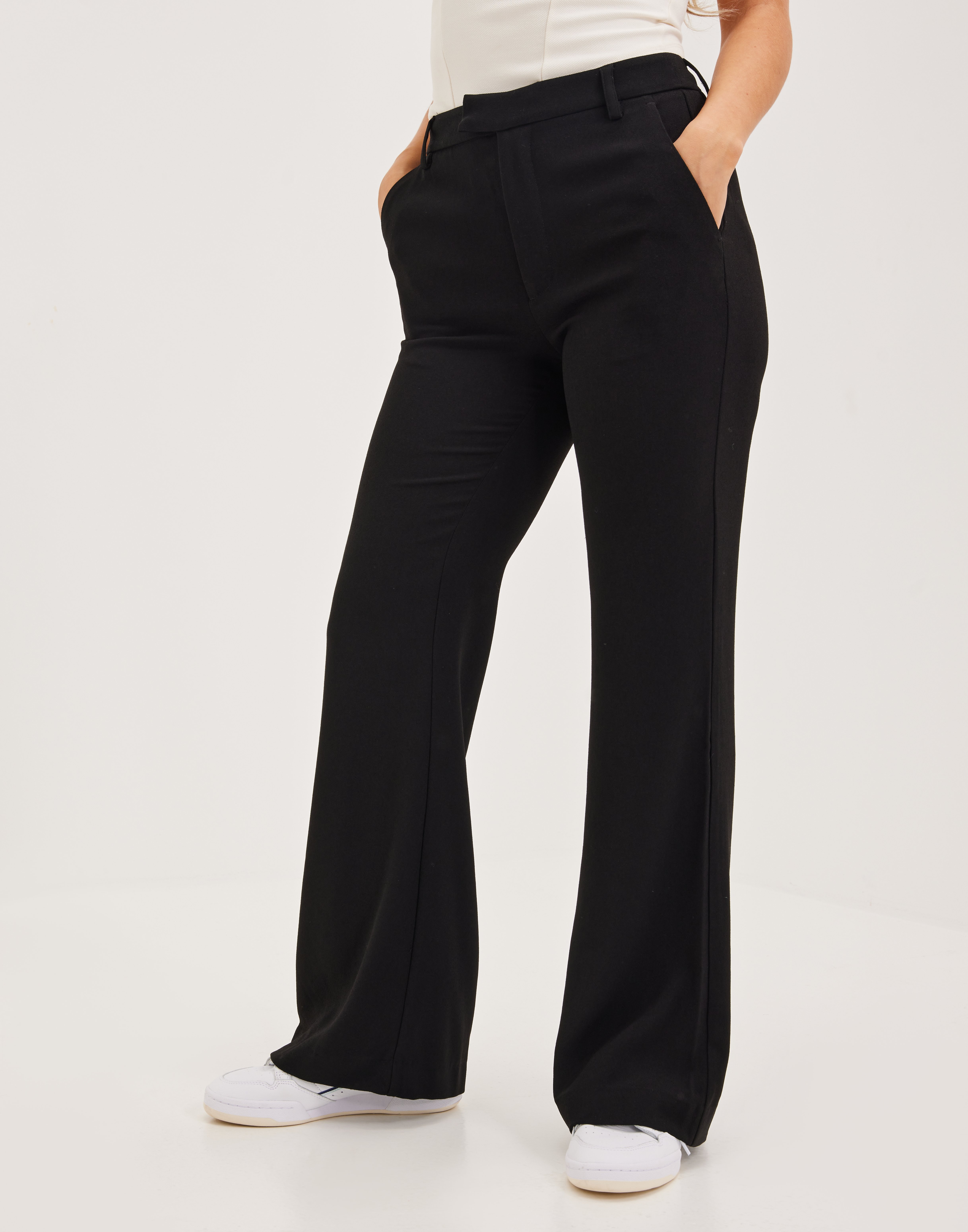 Buy Gina Tricot Cas trousers - Black | Nelly.com
