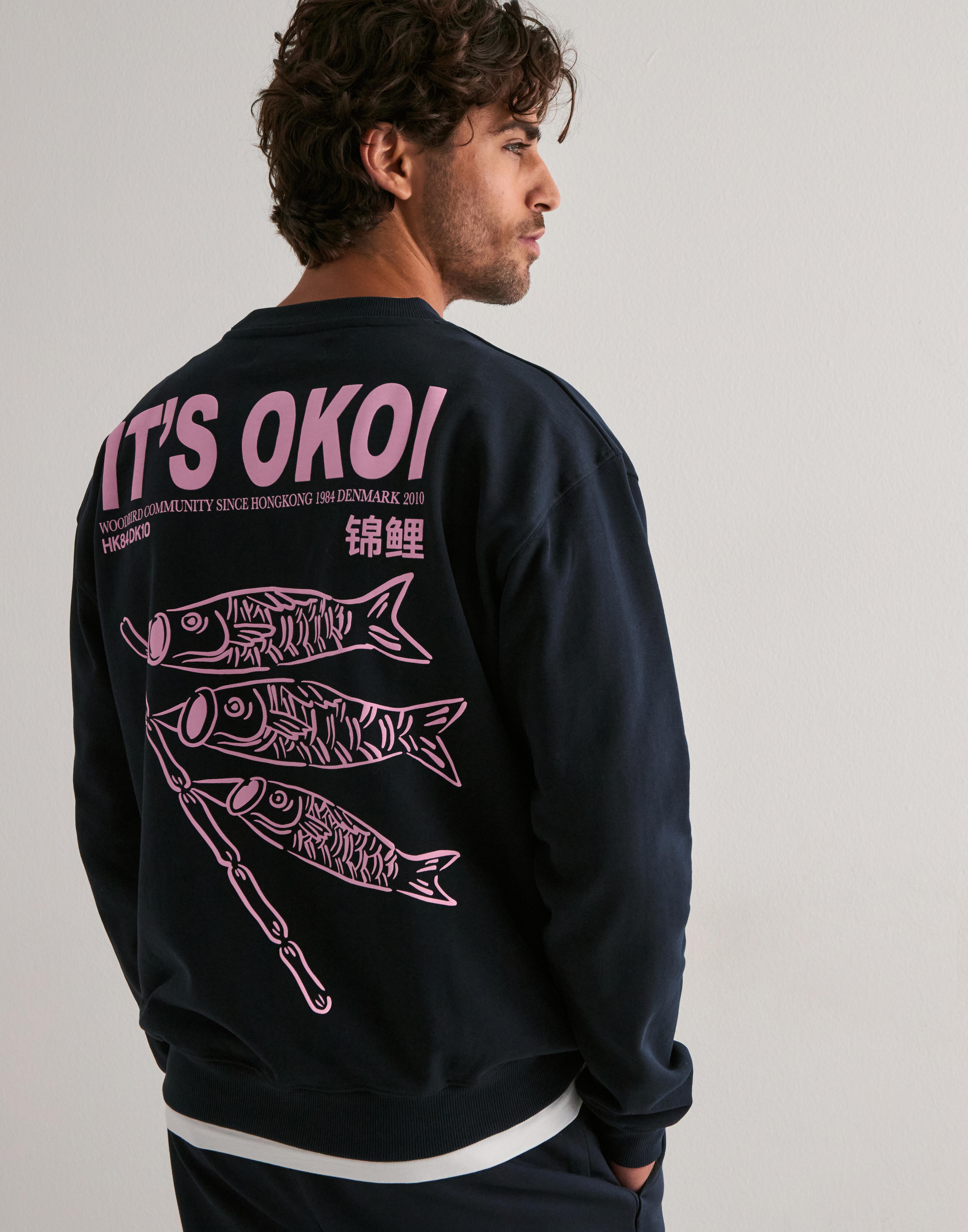 Buy Woodbird WBCane Koi Crew - Navy | NLYMAN