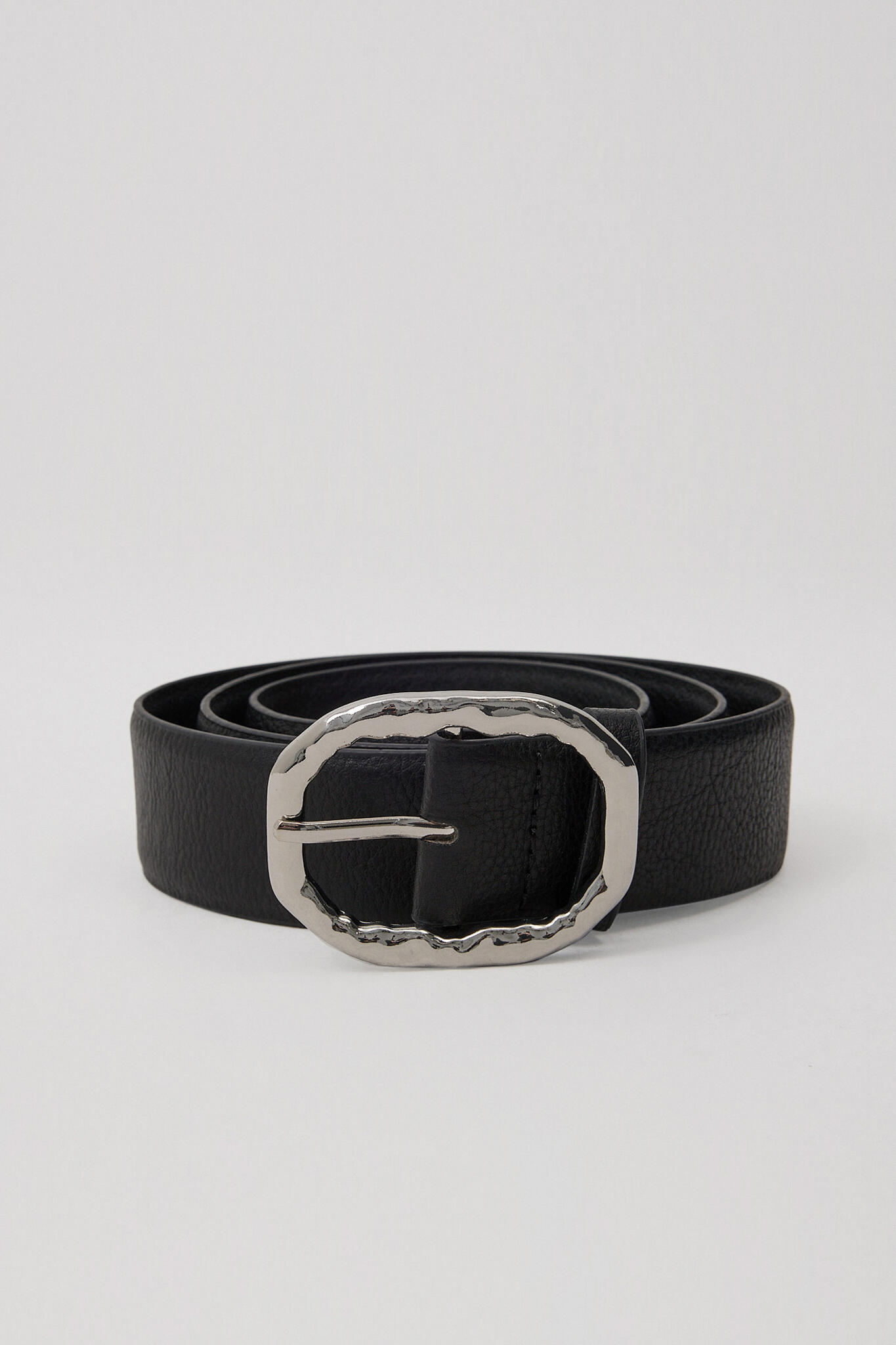 Köp Vero Moda VMKAJA COATED BELT NOOS - Black Silver | Nelly.com