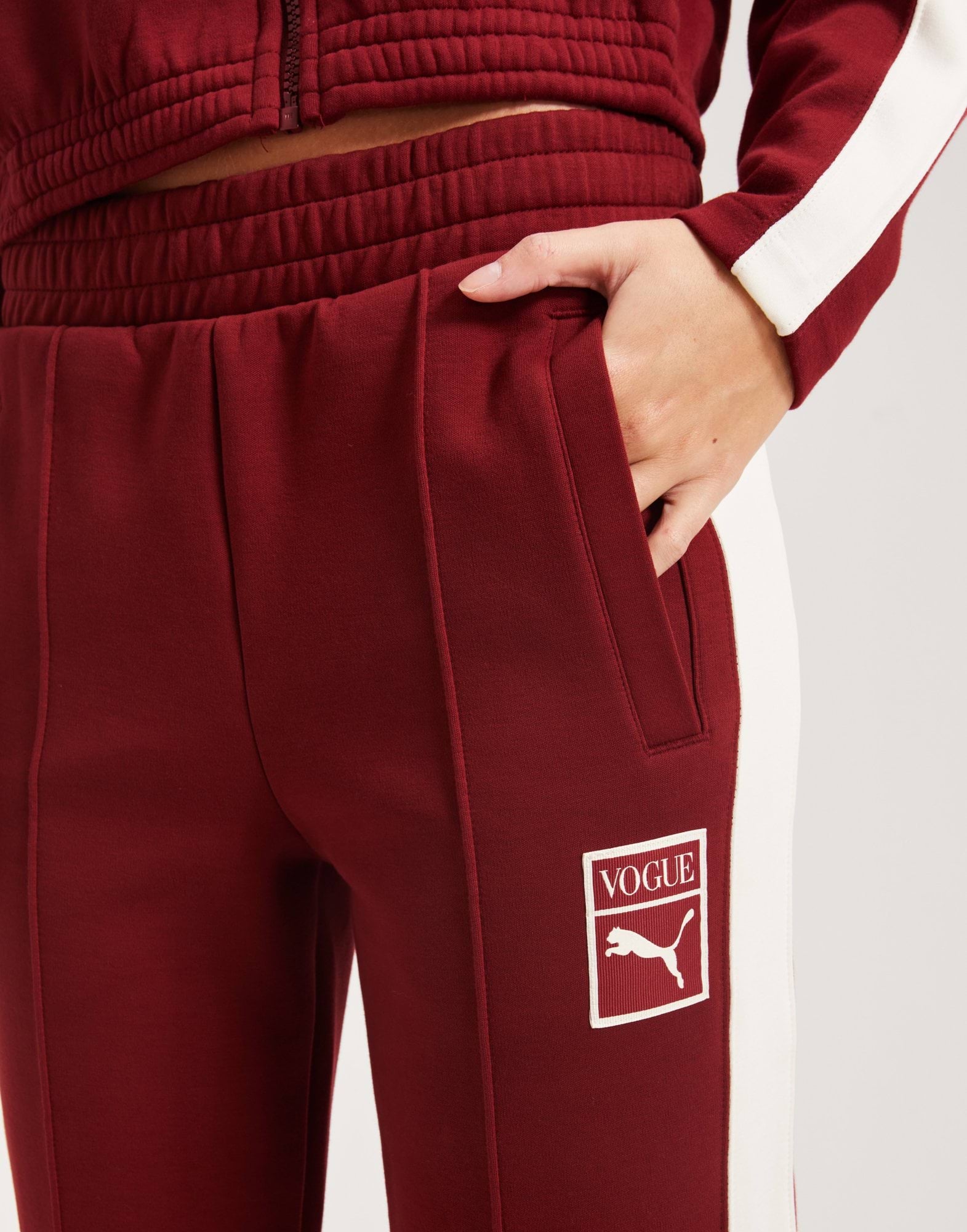 Buy Puma PUMA X VOGUE T7 PANTS DK - Red | Nelly.com