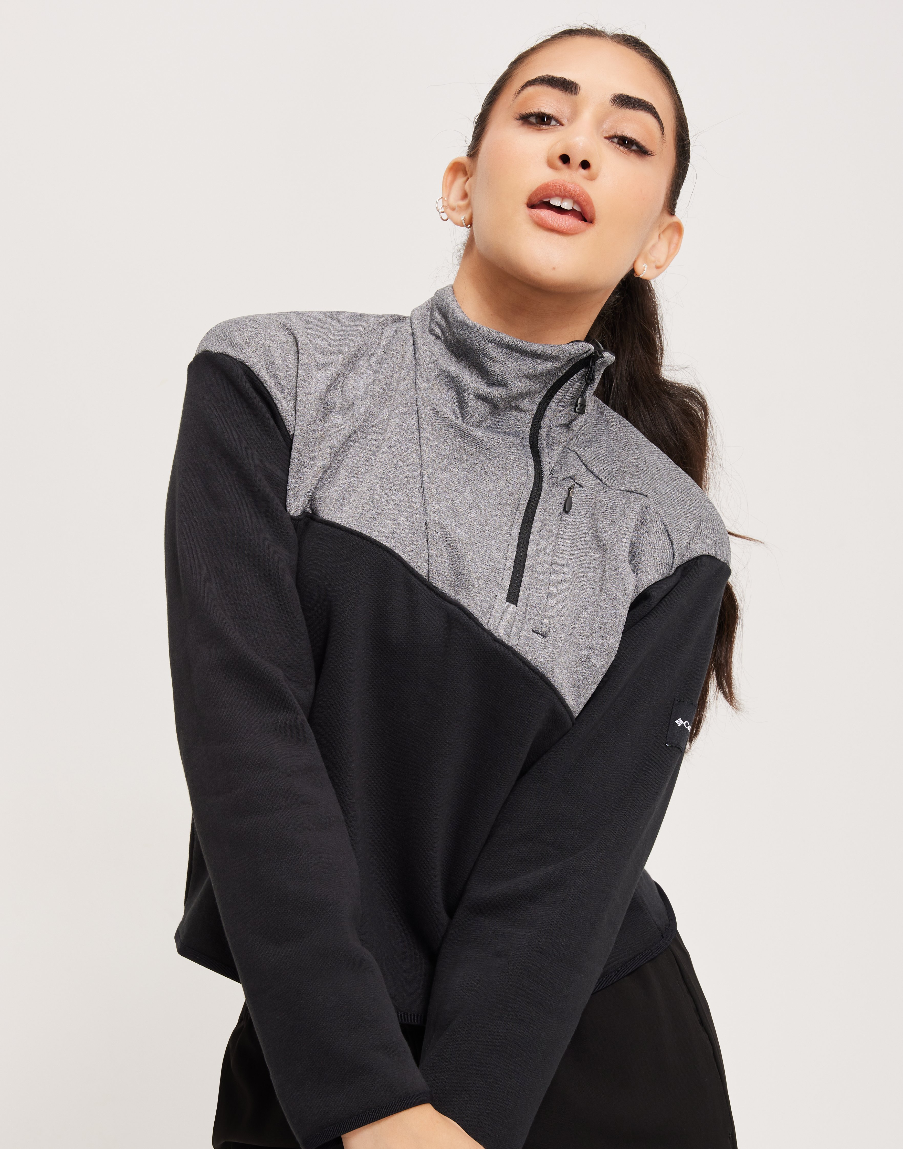 Buy Columbia Columbia Lodge Hybrid Pullover - Black | Nelly.com